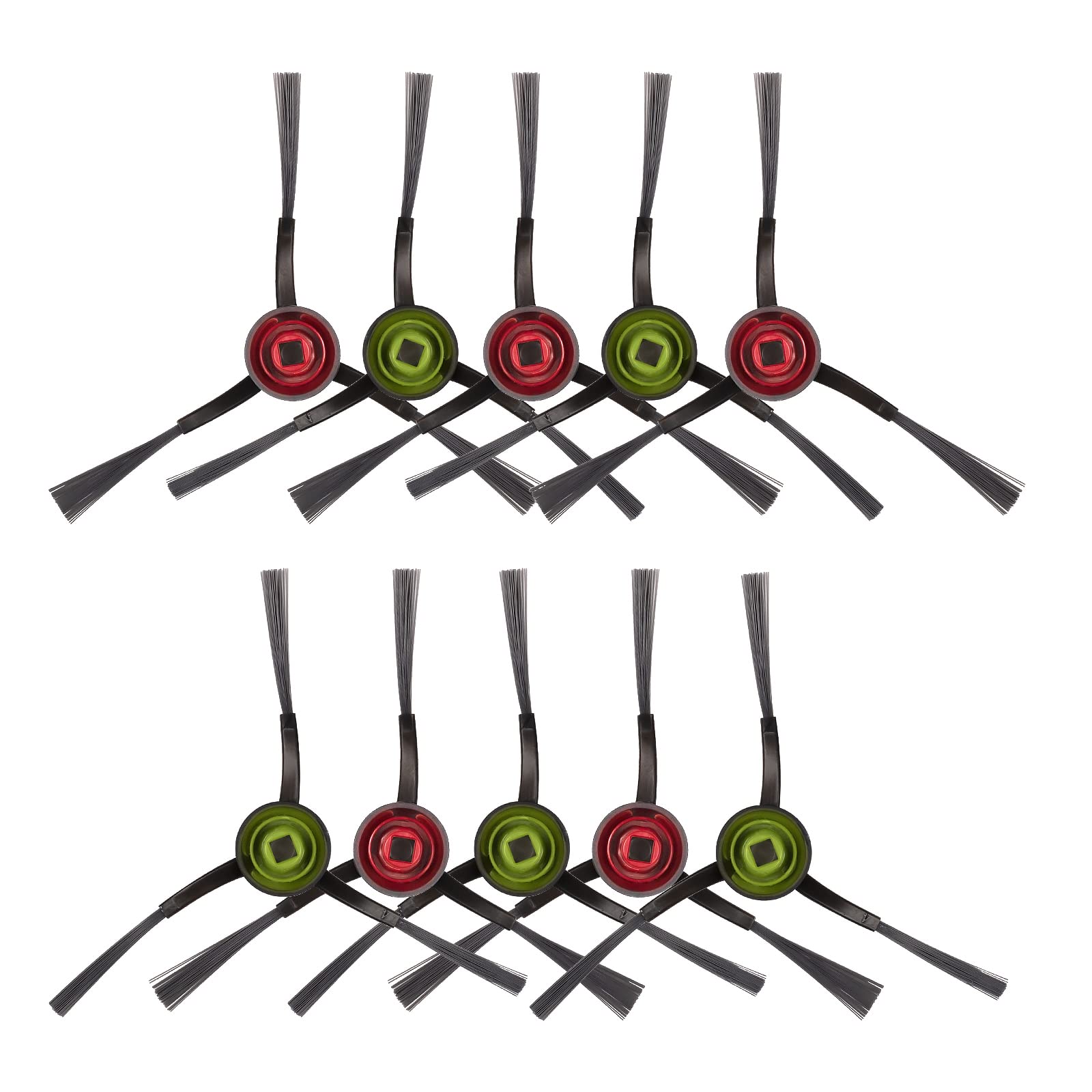 Amazon.com - (10 Pieces) Side Brush Replacement Parts for Robot Vacuum ...