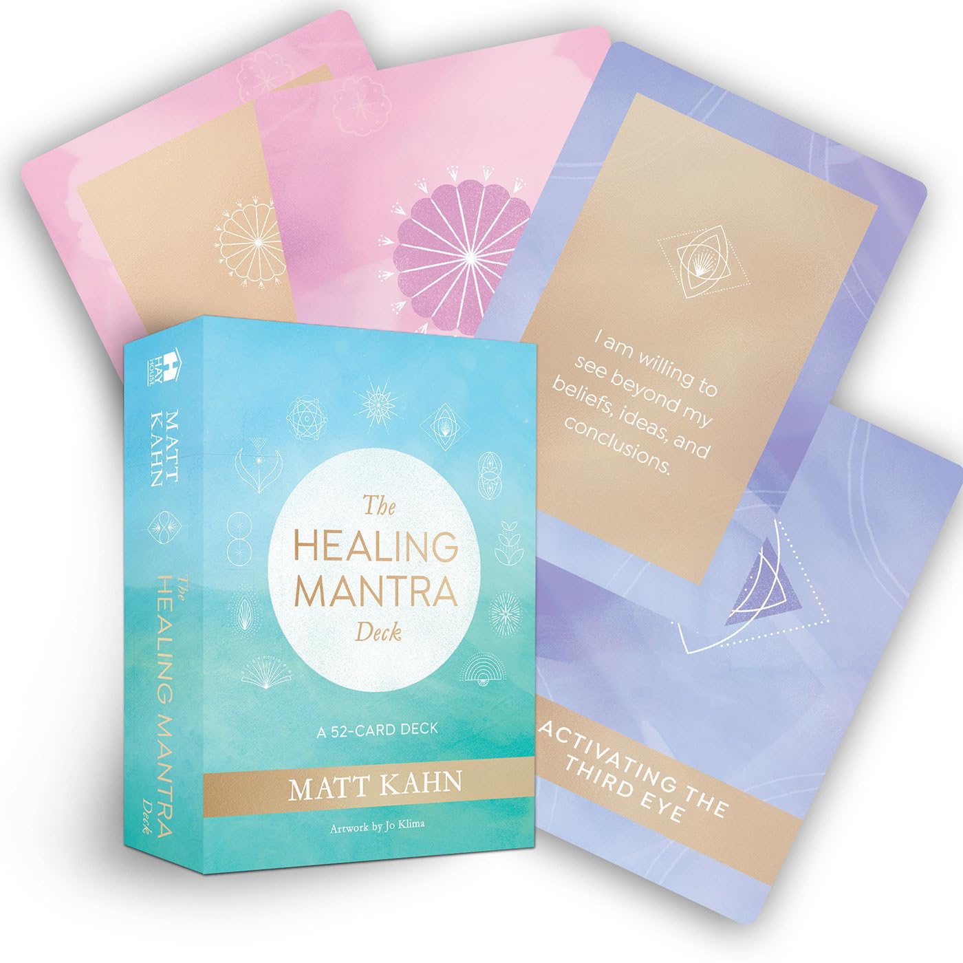 The Healing Mantra Deck: A 52-Card Deck: Kahn, Matt: 9781401957674 ...