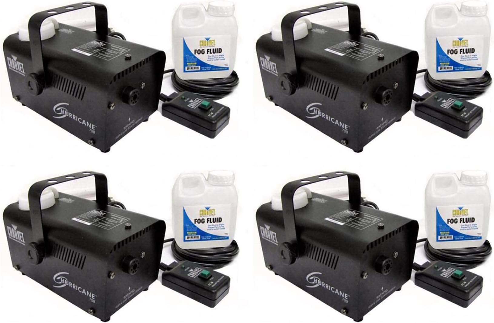 Amazon.com: Fog Worx Professional 700-Watt Fog Machine – Includes 9 ...