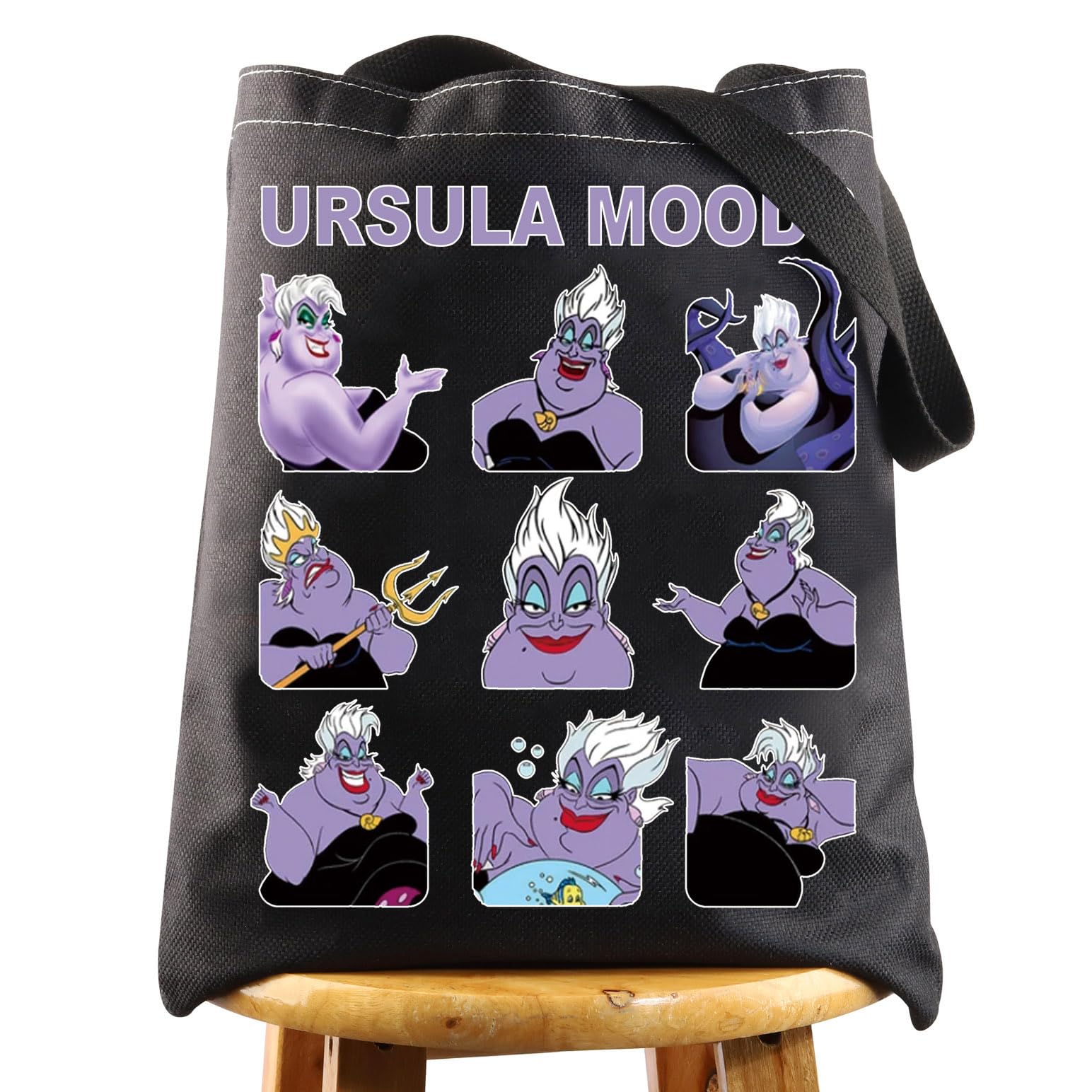 Snapklik.com : BWWKTOP Villains Ursula Tote Bag Ursula Fans Gift Ursula ...