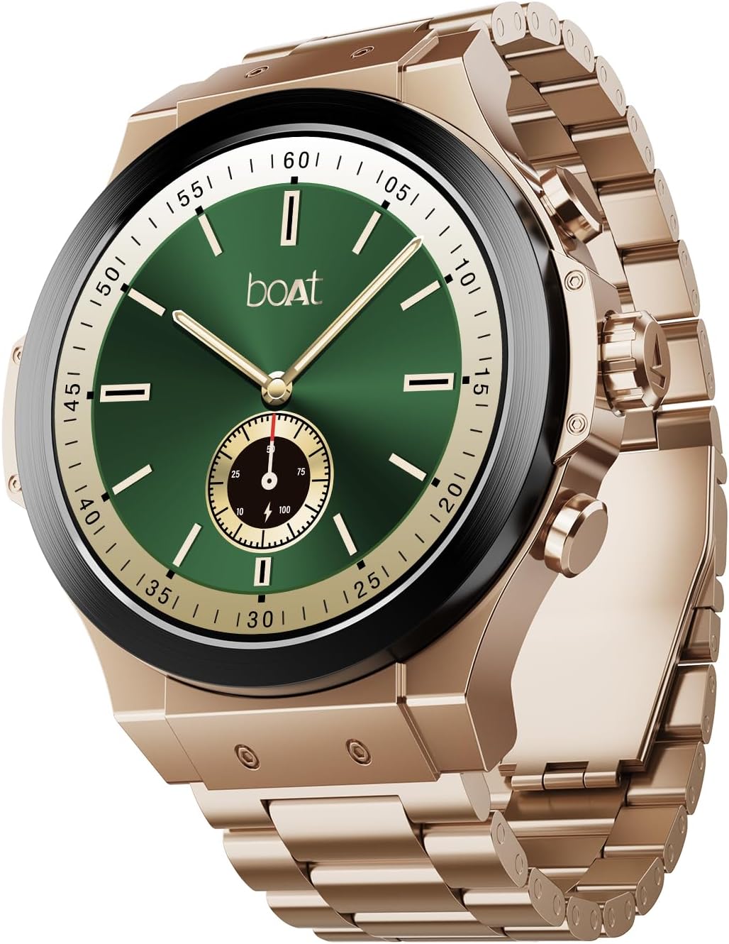 boAt Enigma X500 Smart Watch w/ 1.43" AMOLED Display, Bluetooth Calling ...