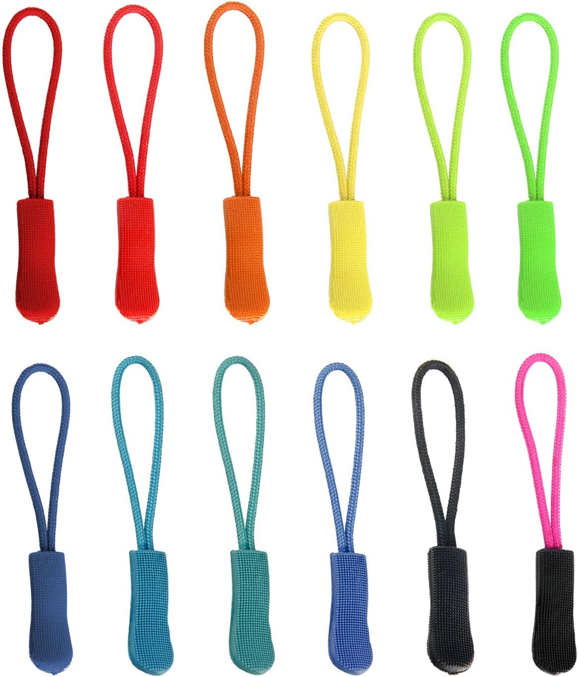 Amazon.com: YWNYT 200Pcs Zipper Pulls, 25 Colors Replacement Zipper ...