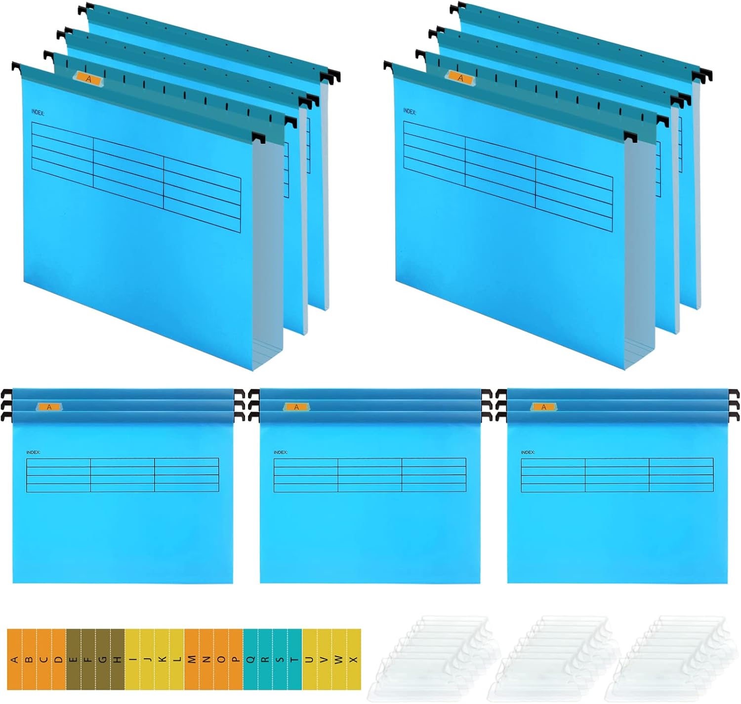 A4 Suspension Files for Filing Cabinet Files Hanging Filing Folders,Box ...