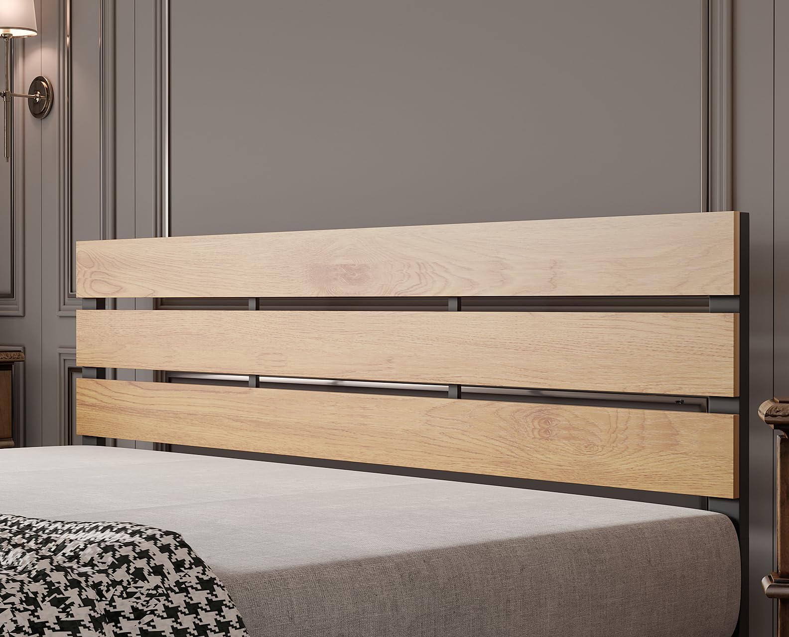 Snapklik.com : BONSOIR Full Size Bed Frame Steady Steel Platform
