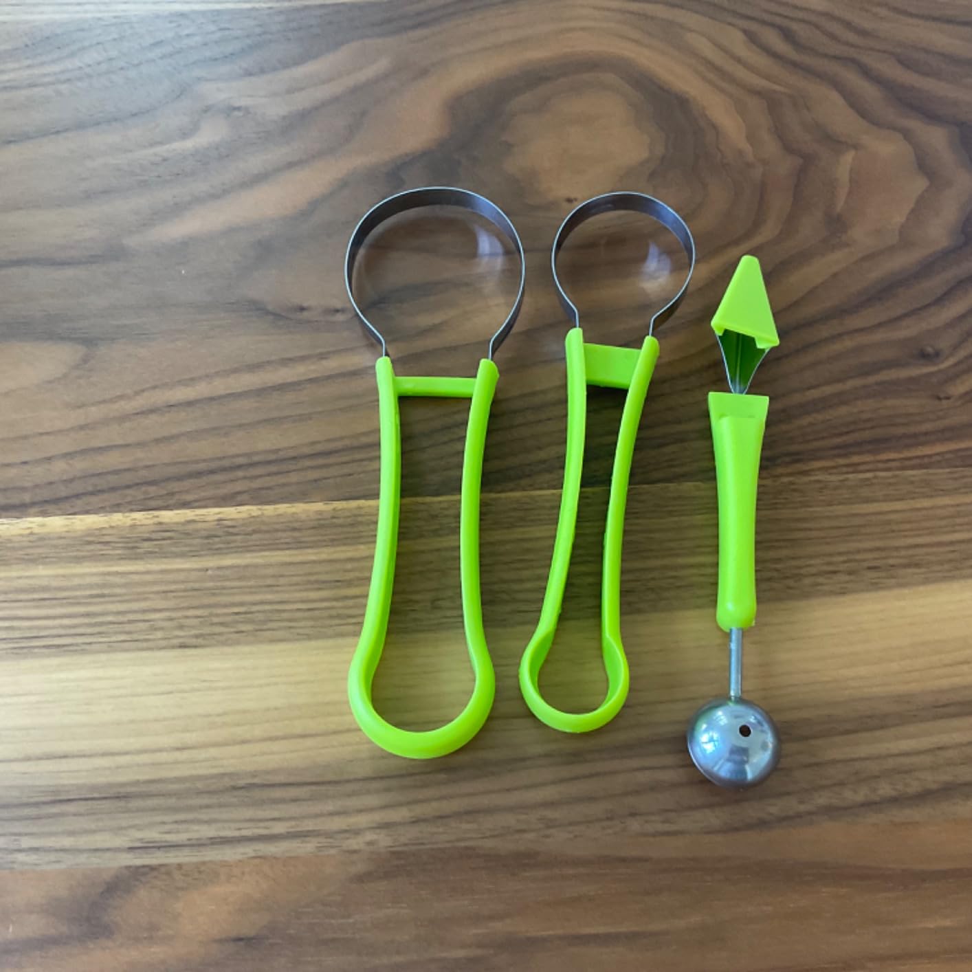 Amazon.com: Melon Baller Scoop Set, 3 In 1 Watermelon Scoop Fruit ...