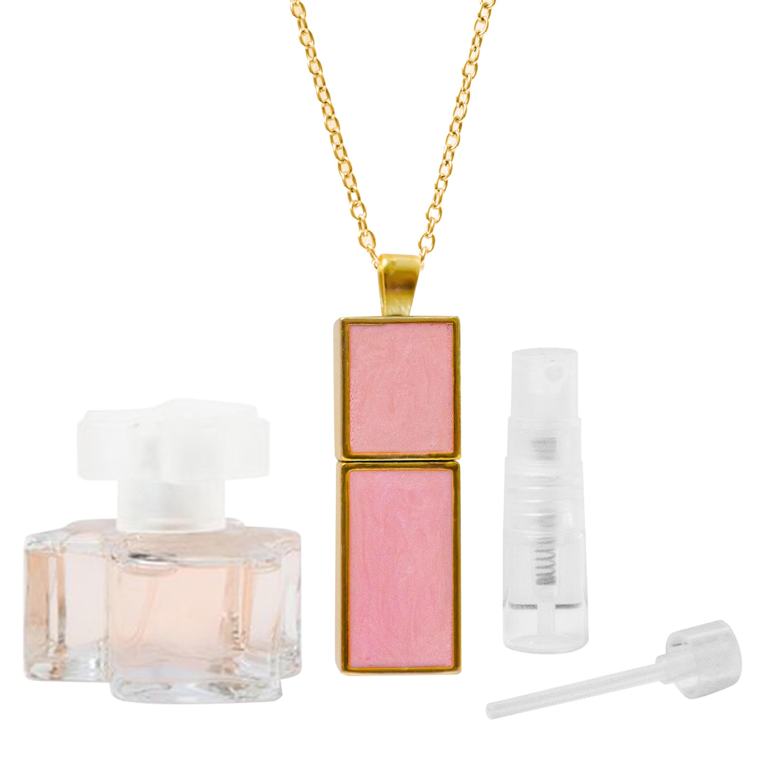 Amazon.com: Hidden Bloom Refillable Perfume Necklace, Spray Bottle, 26 ...