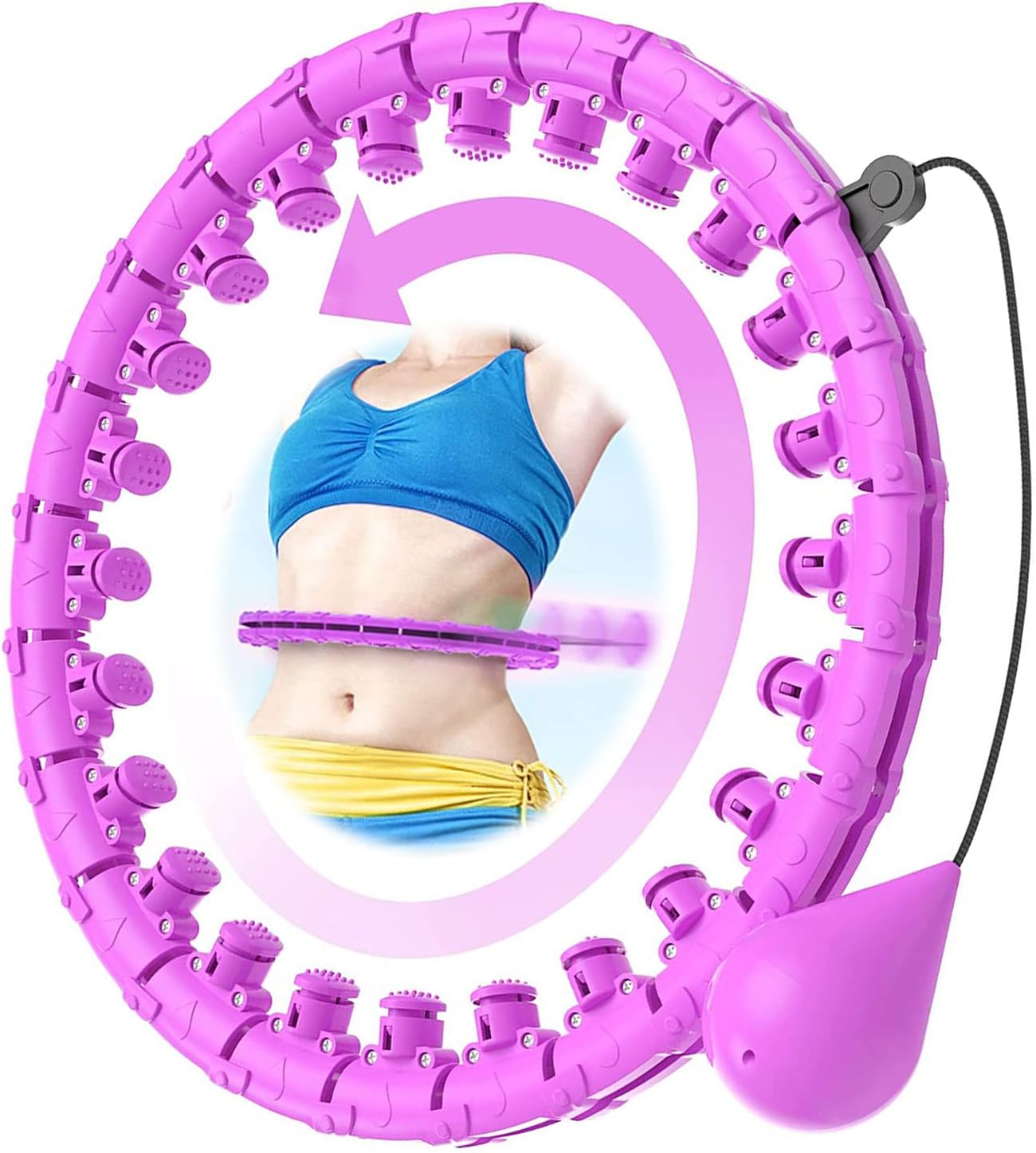 Hula Hoop Fitness, Hula Fitness Hoop Adults and Children, Smart Fitness ...