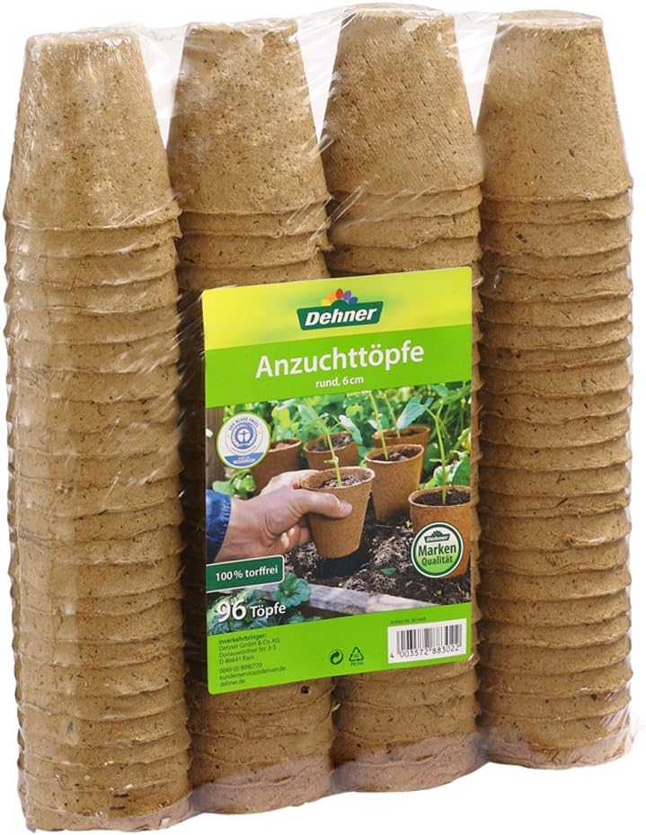 NCKIHRKK Godets pour Semis 8cm, 202 Pièces Kit de Pots de Semis en ...