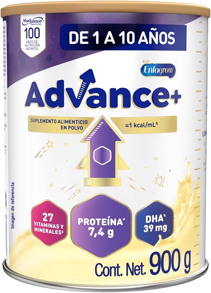 Suplemento Alimenticio Enfagrow Advance+ de 900 g : Amazon.com.mx: Bebé