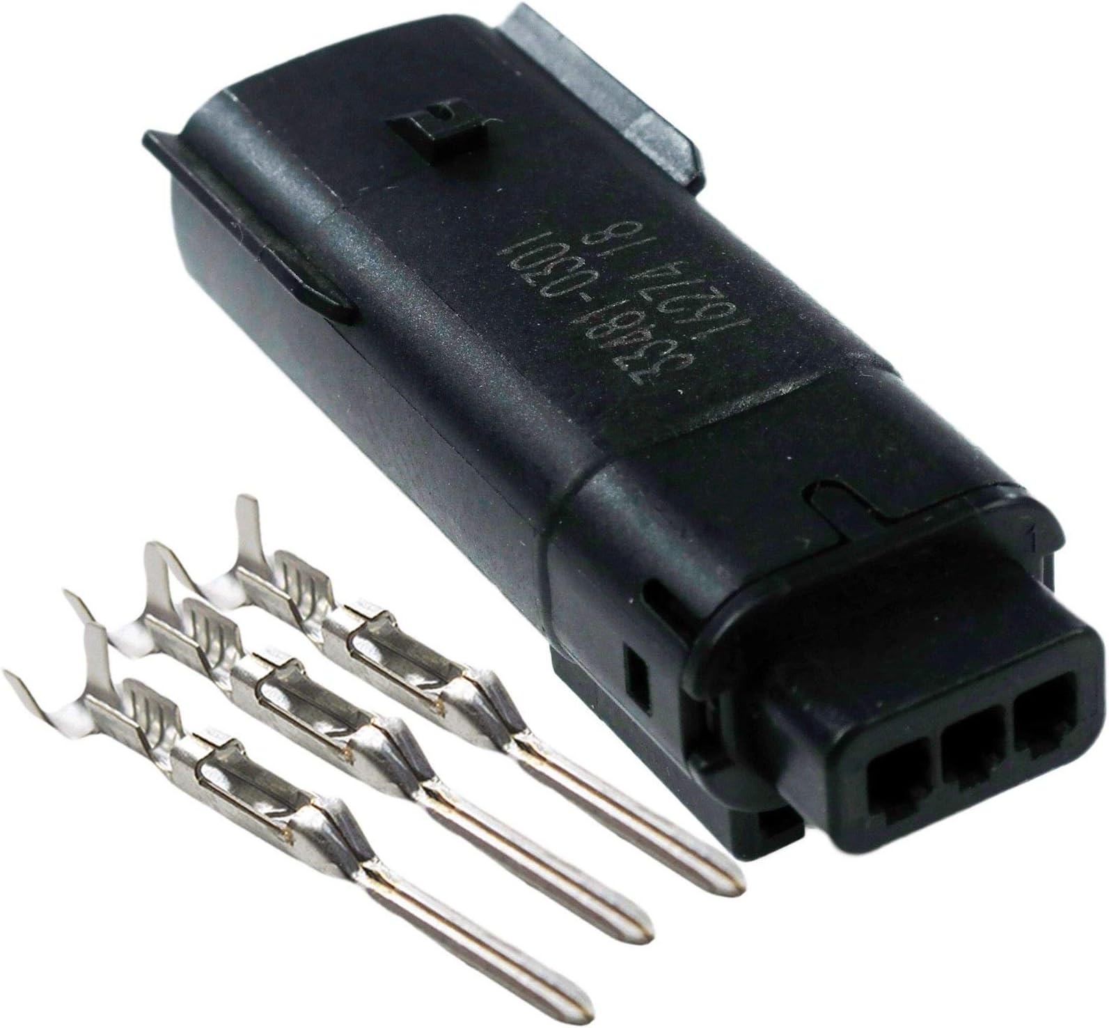 Amazon.com: Molex Black 2 Pin Male and Female Wire Connector, Harley ...