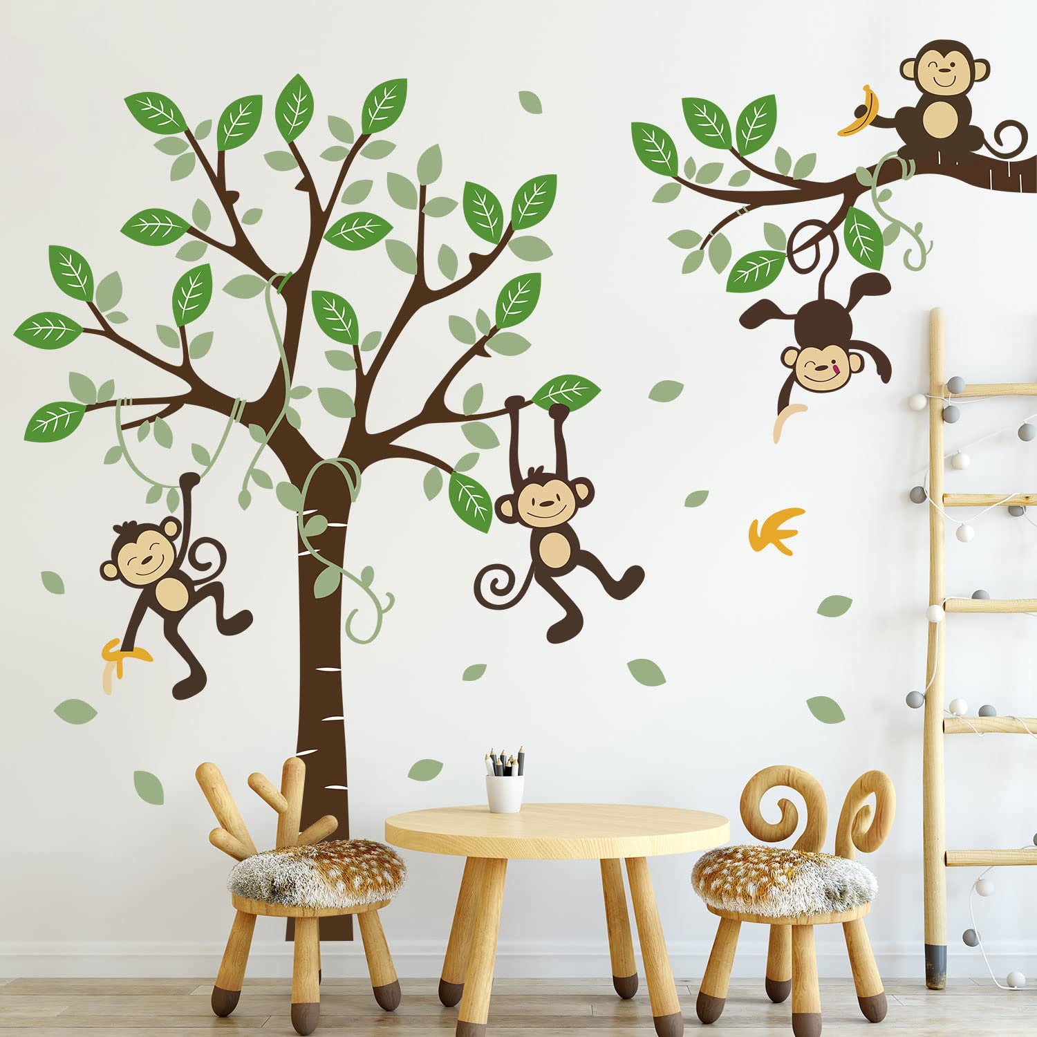 Monkey Tree Wall Decal High Definition Photographs Monkey Wall Decals,