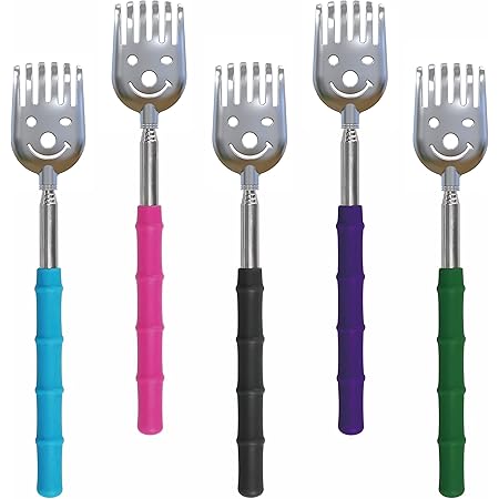 Amazon.com: CERRXIAN 5 Pack Telescoping Back Scratcher, Portable ...