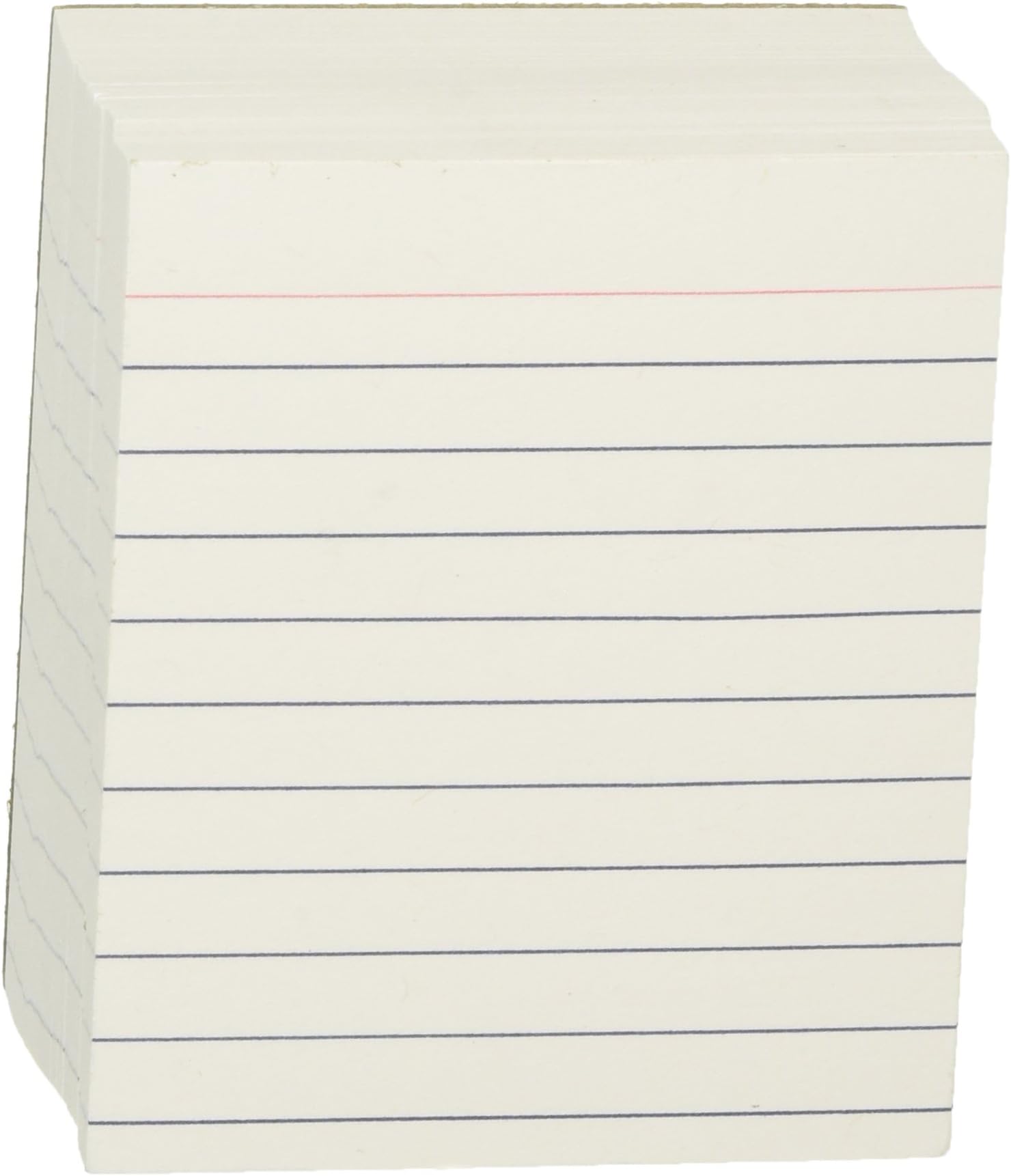 Amazon.com : 1InTheOffice Ruled Mini Index Cards 3 x 2.5, White Small ...