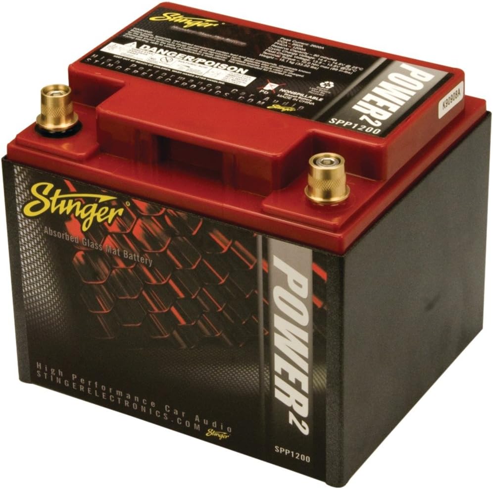 Amazon.com: Stinger SPP1200 1200 Amp SPP Series Dry Cell Battery with ...