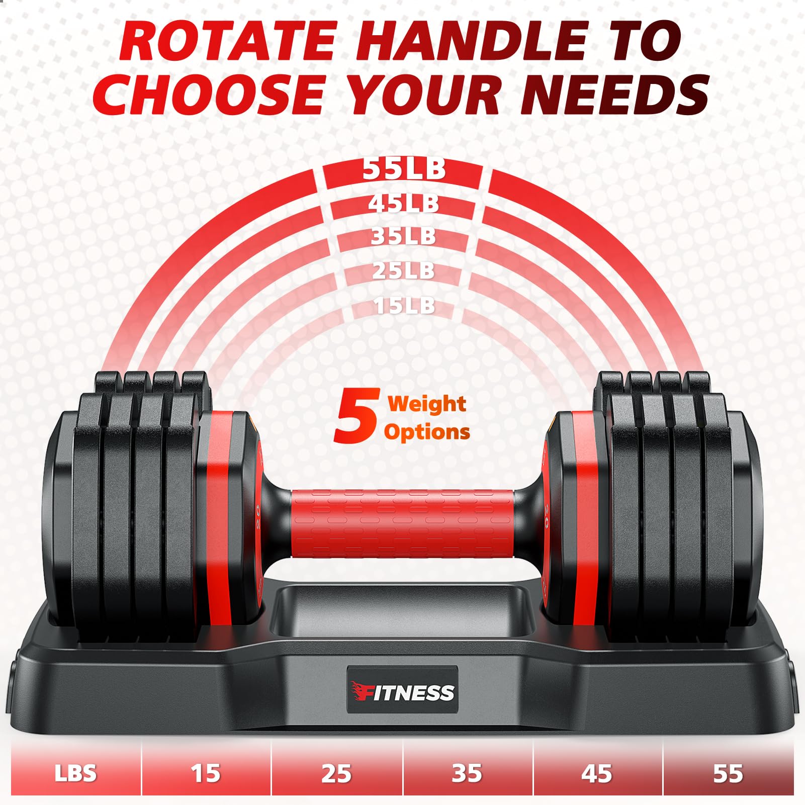 Adjustable Dumbbells Set Review: Best 5-in-1 Home Gym Weights for Men ...