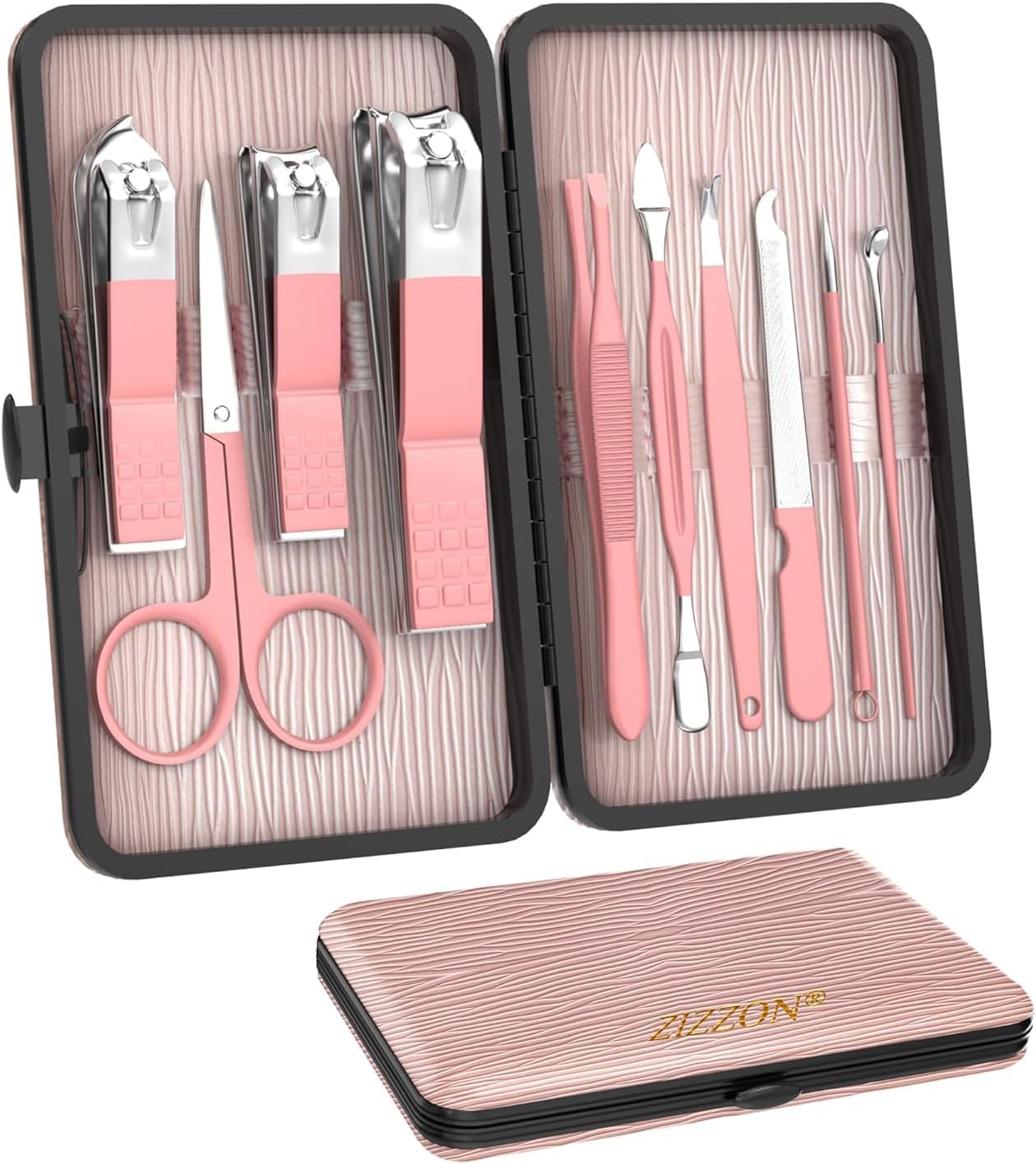 Amazon.com : Manicure Set Nail Clipper Set, 7 Pcs Matcha Green ...
