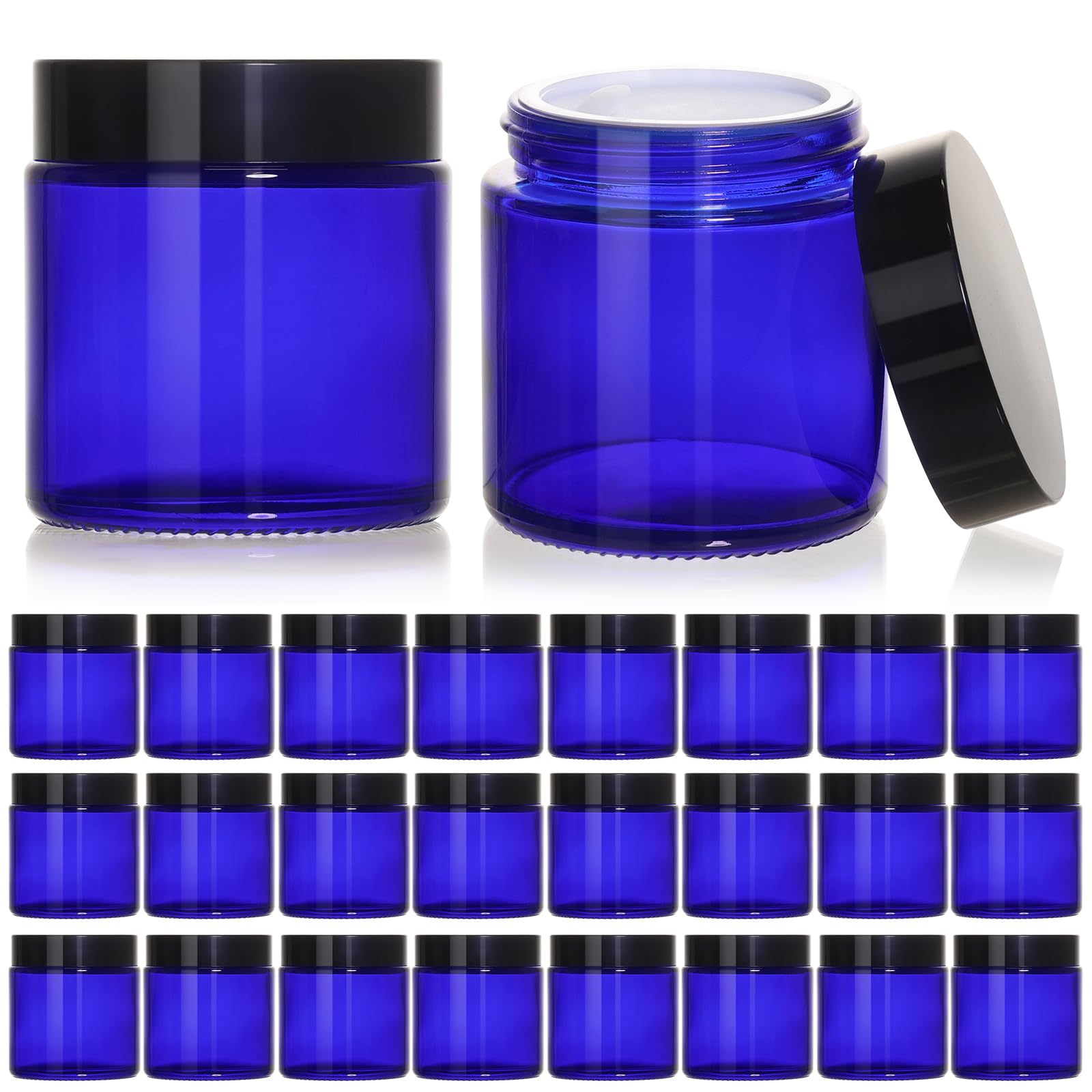 French Square Glass Bottles