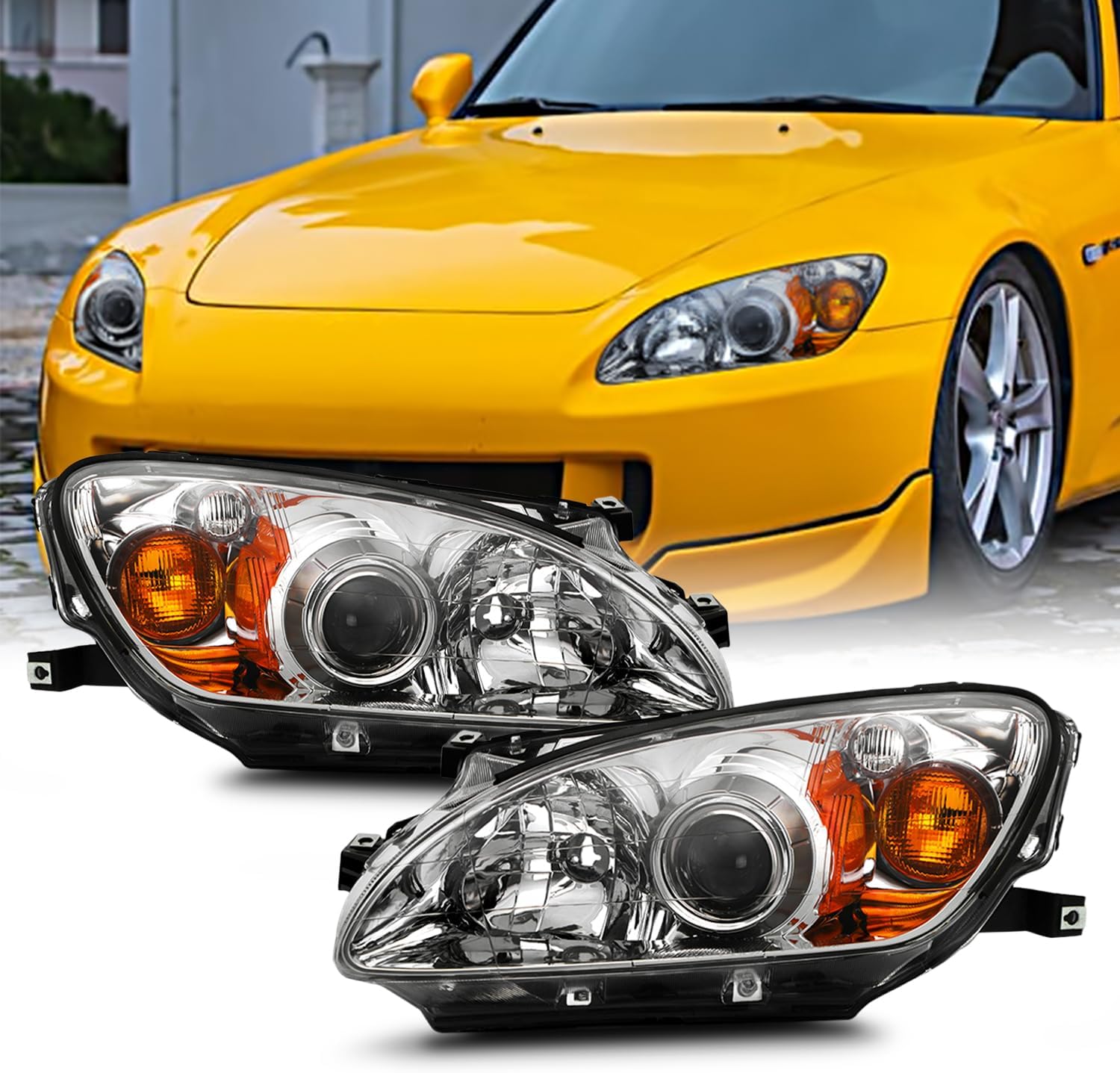 Amazon.com: AKKON - Fit 2004 2005 2006 2007 2008 2009 Honda S2000 04-09 ...