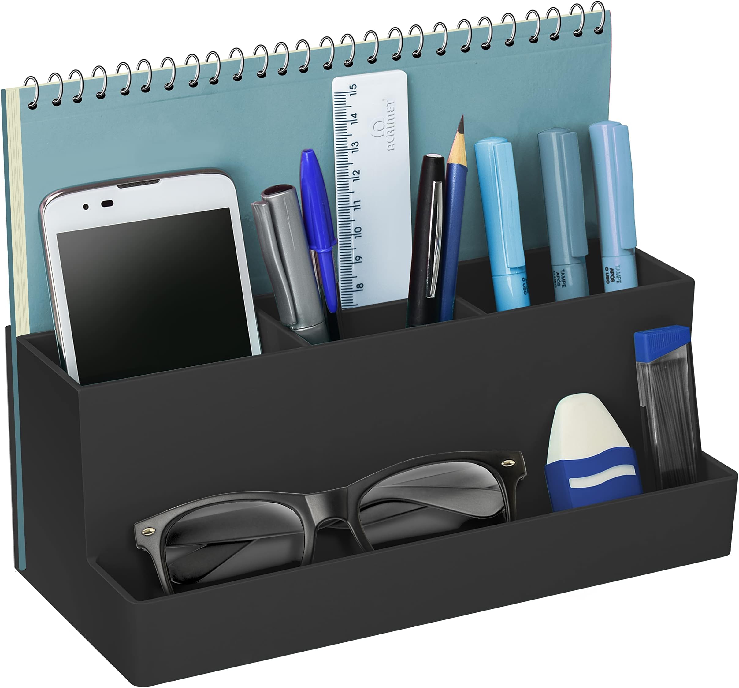 Acrimet Desktop Organizer - Multi Organizer Caddy Holder for Office ...