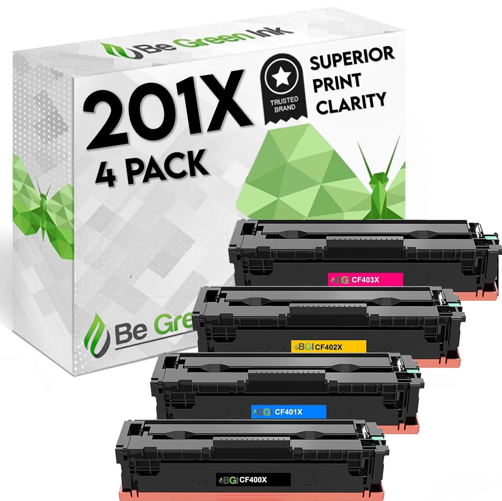 Amazon.com: Be Green Ink Compatible Toner Cartridge Replacement for HP ...