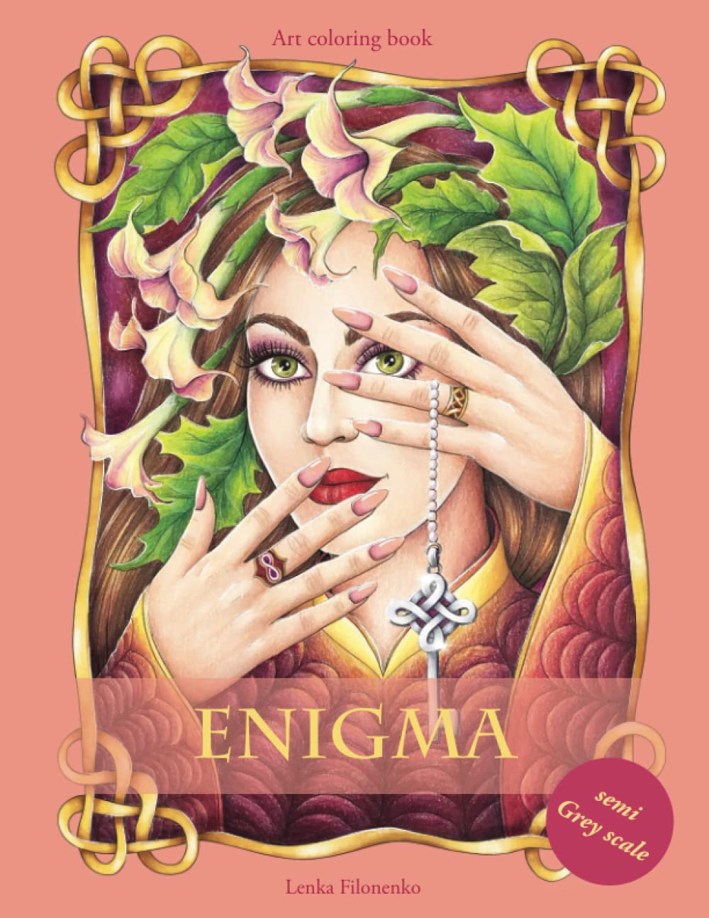 Amazon.com: Enigma: semi Grey scale coloring book: 9798833090947 ...