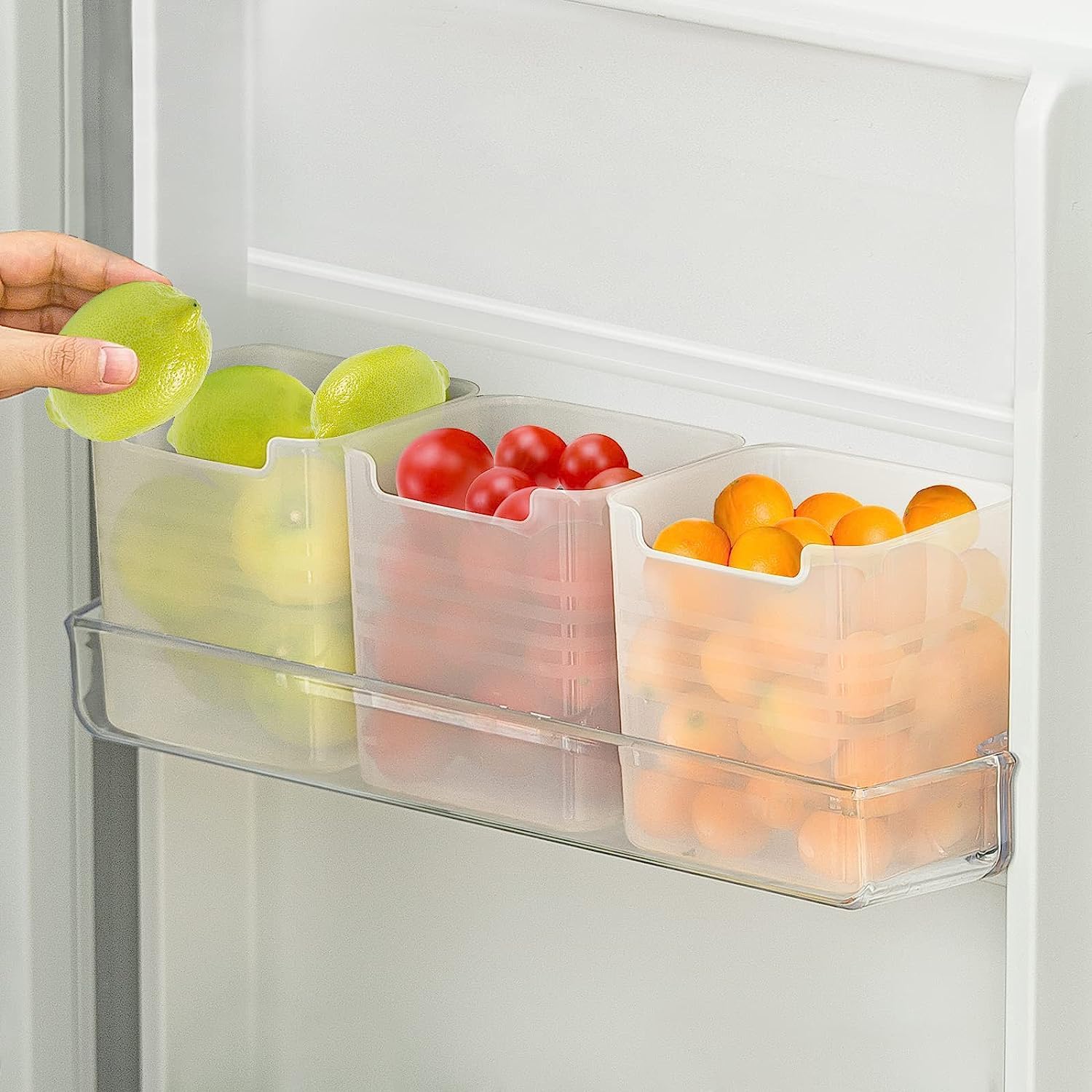 Refrigerator Organiser Box for Storage - Fridge Side Door Storage ...
