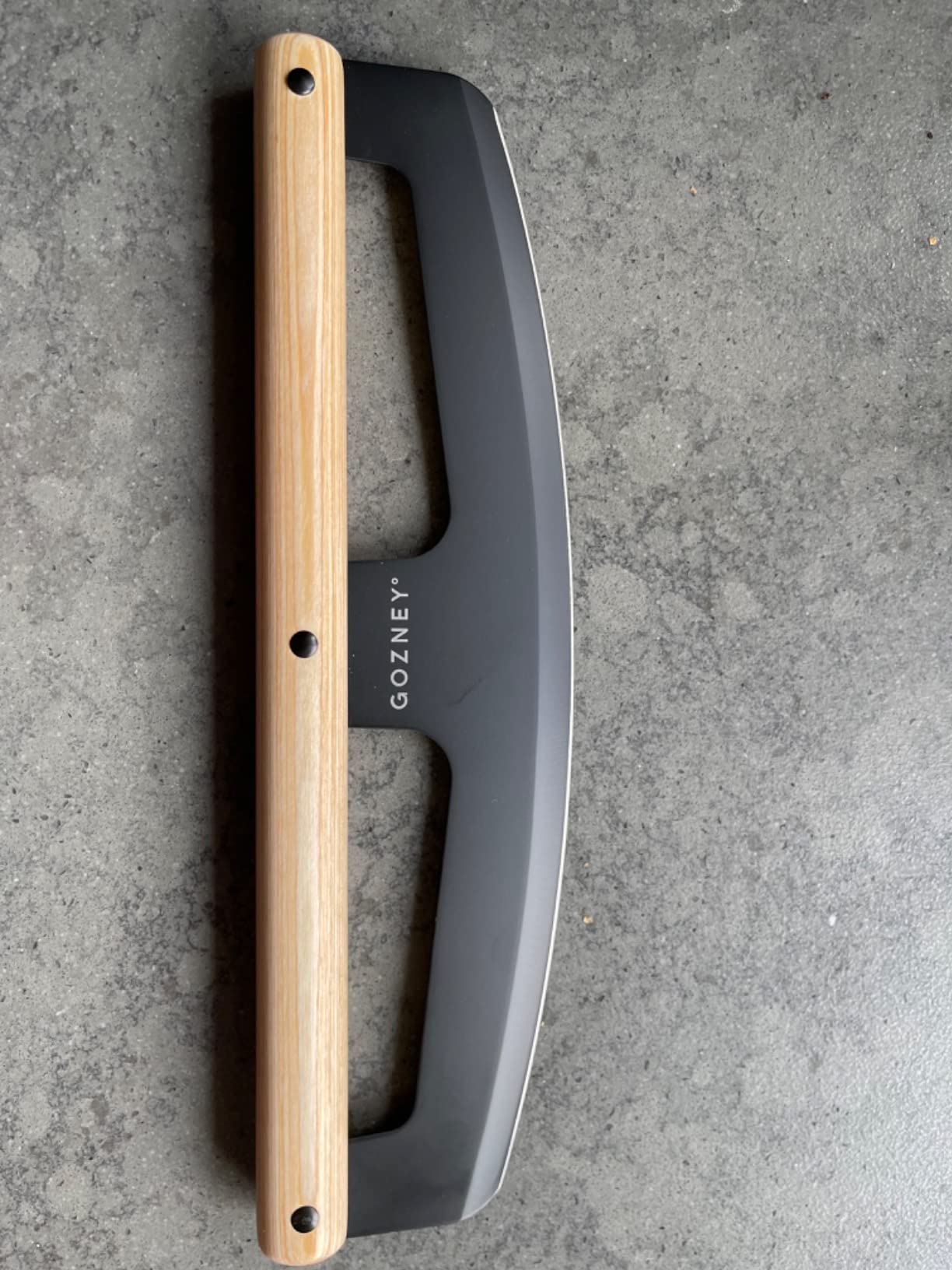 Gozney Pizza Rocker - with Wooden Handle and Stainless Steel Blade - 13 ...