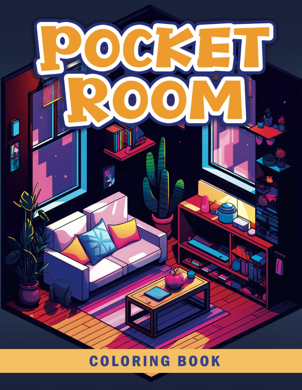 Amazon.com: Pocket Room Coloring Book: Features Tiny, Cozy, Beautiful ...