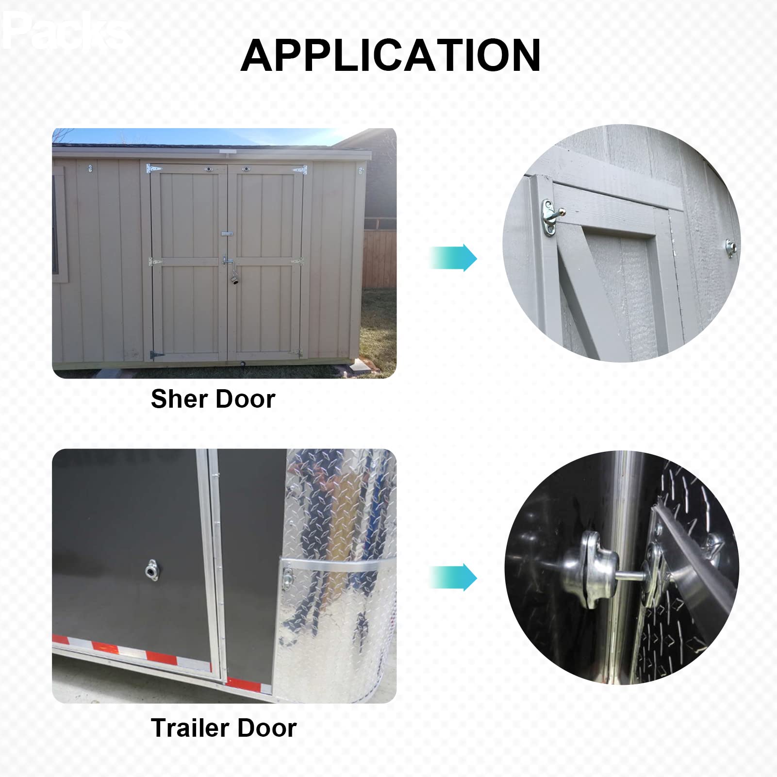 Snapklik.com : EJYTRVT RV & Trailer Door Holder