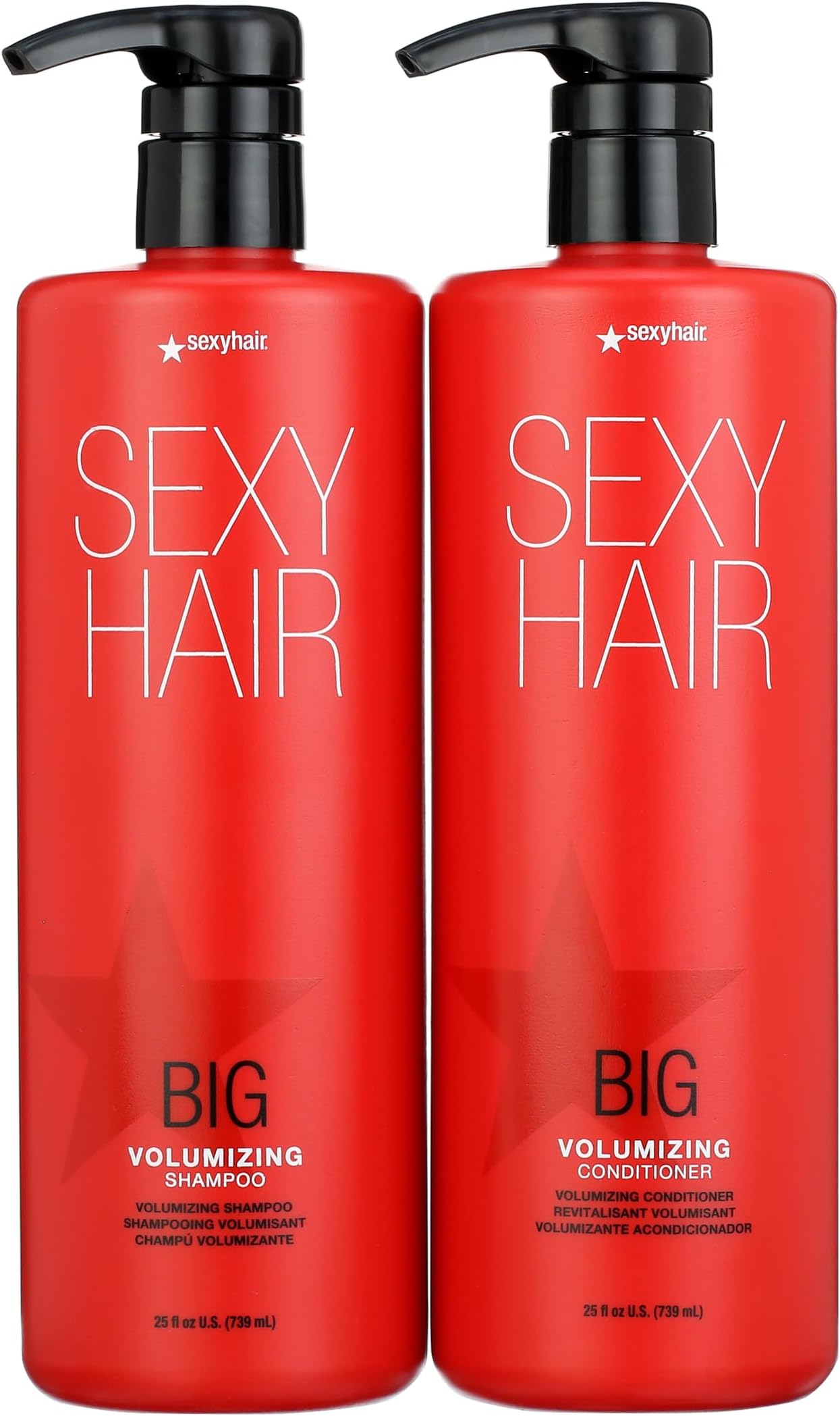 Amazon.com: Big Sexy Hair Volumizing Shampoo & Conditioner 25 Oz Duo ...
