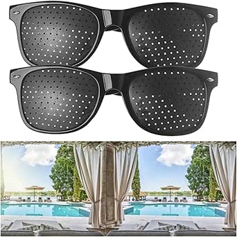 Amazon.com: kkhouse 2 Pack Unisex Anti-Myopia Astigmatism Glasses Men's ...