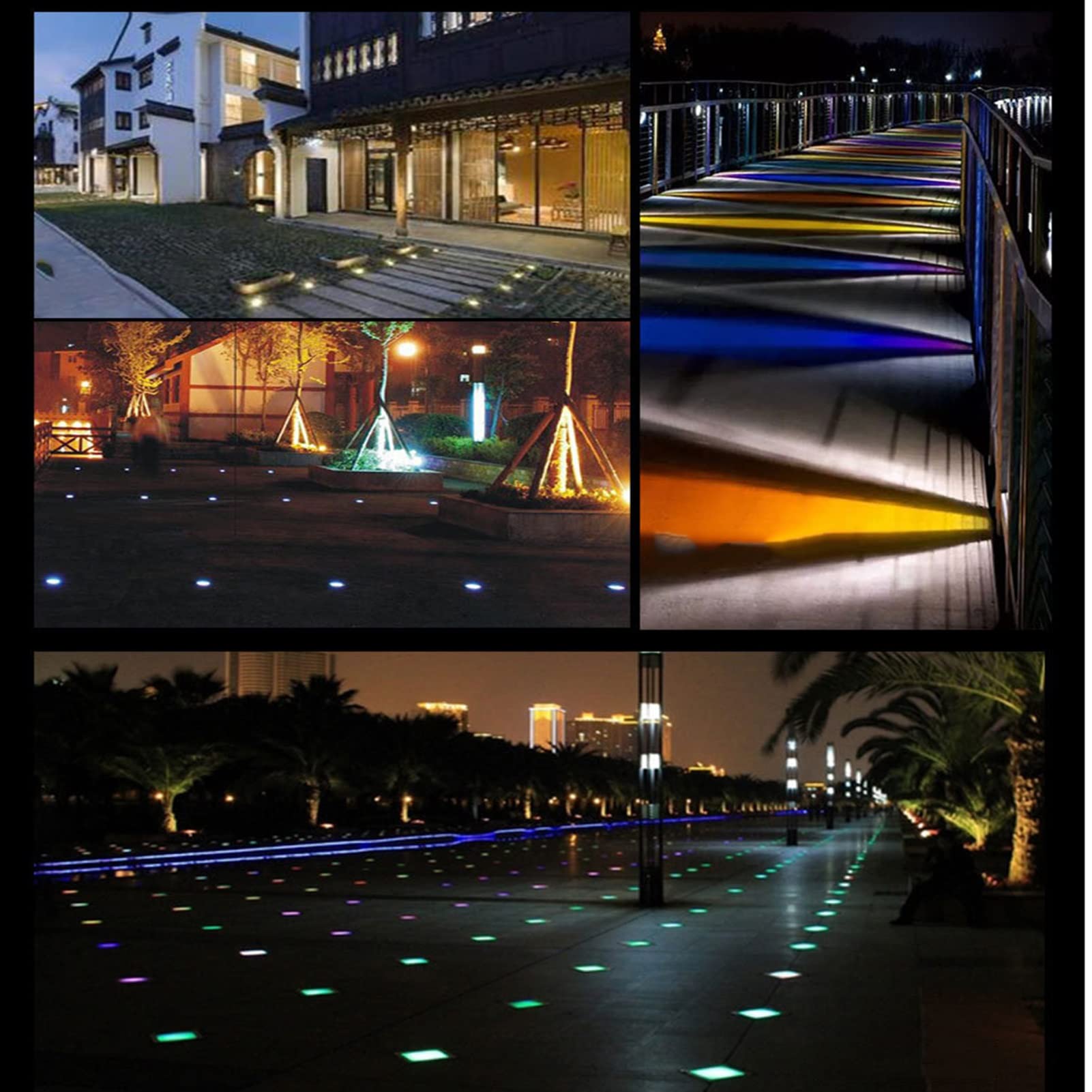 Led In Ground Lighting For Pedestrians New LED Road Surface Could Help