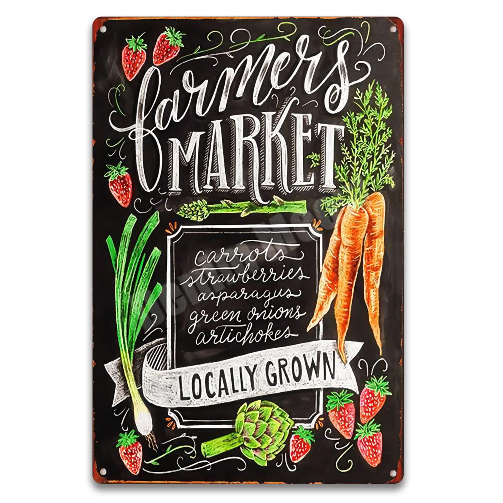 Vintage Farmers Market Signs