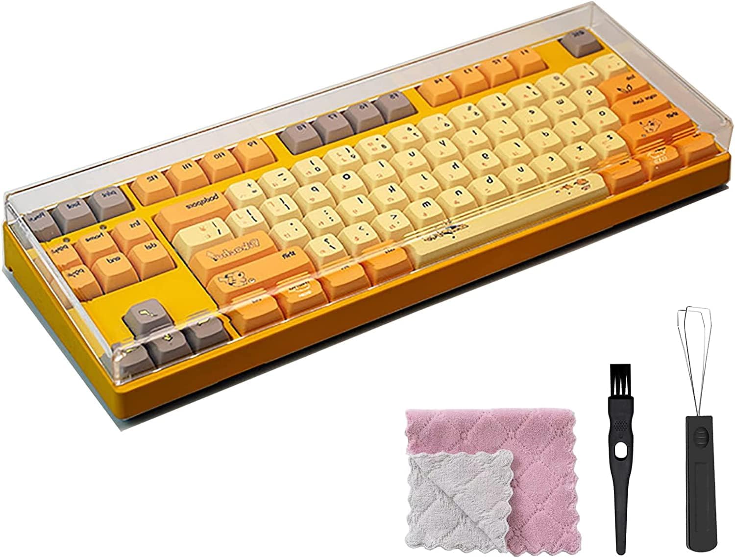 Gaming Keyboard Dust Cover Mechanical Keyboard Cover Premium Clear ...