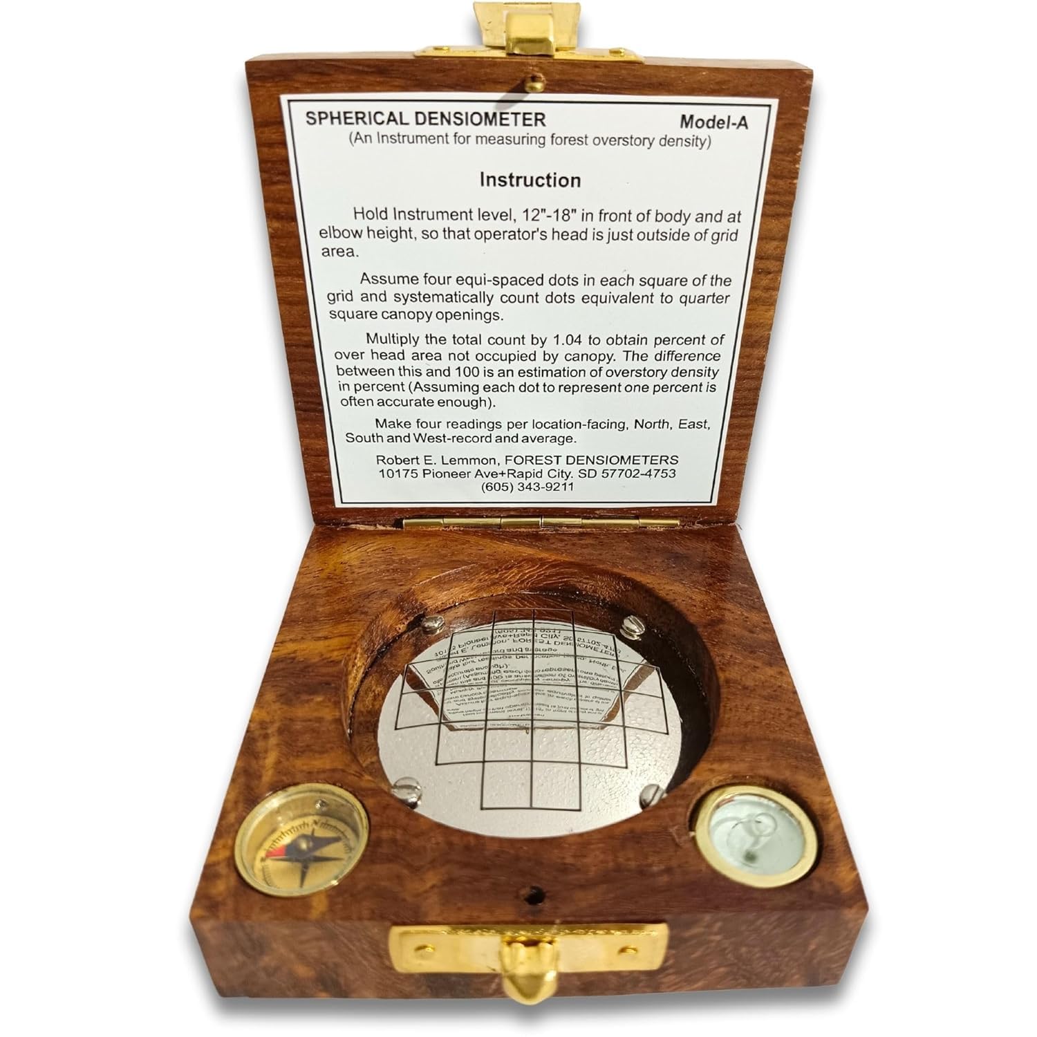 Forestry Suppliers Spherical Crown Densiometer, Convex: Amazon.com ...
