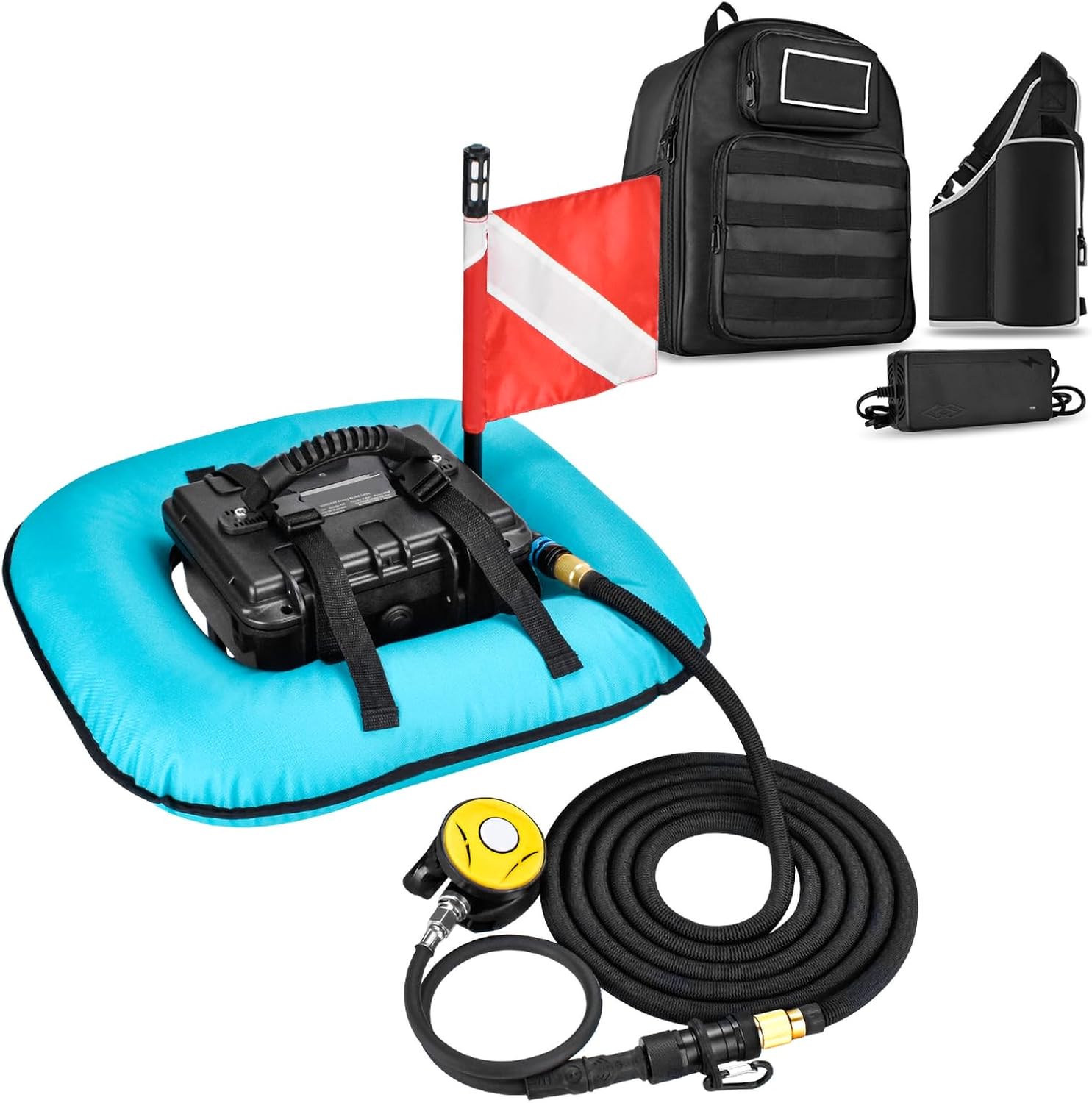 Amazon.com: Rechargeable Scuba Dive System, Portable Mini Scuba Diving ...
