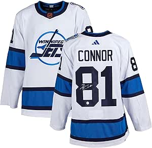 Amazon.com: Kyle Connor Signed Winnipeg Jets Reverse Retro 2.0 adidas ...