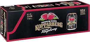 Kopparberg Cider, with Raspberry, 10 x 330ml : Amazon.co.uk: Grocery