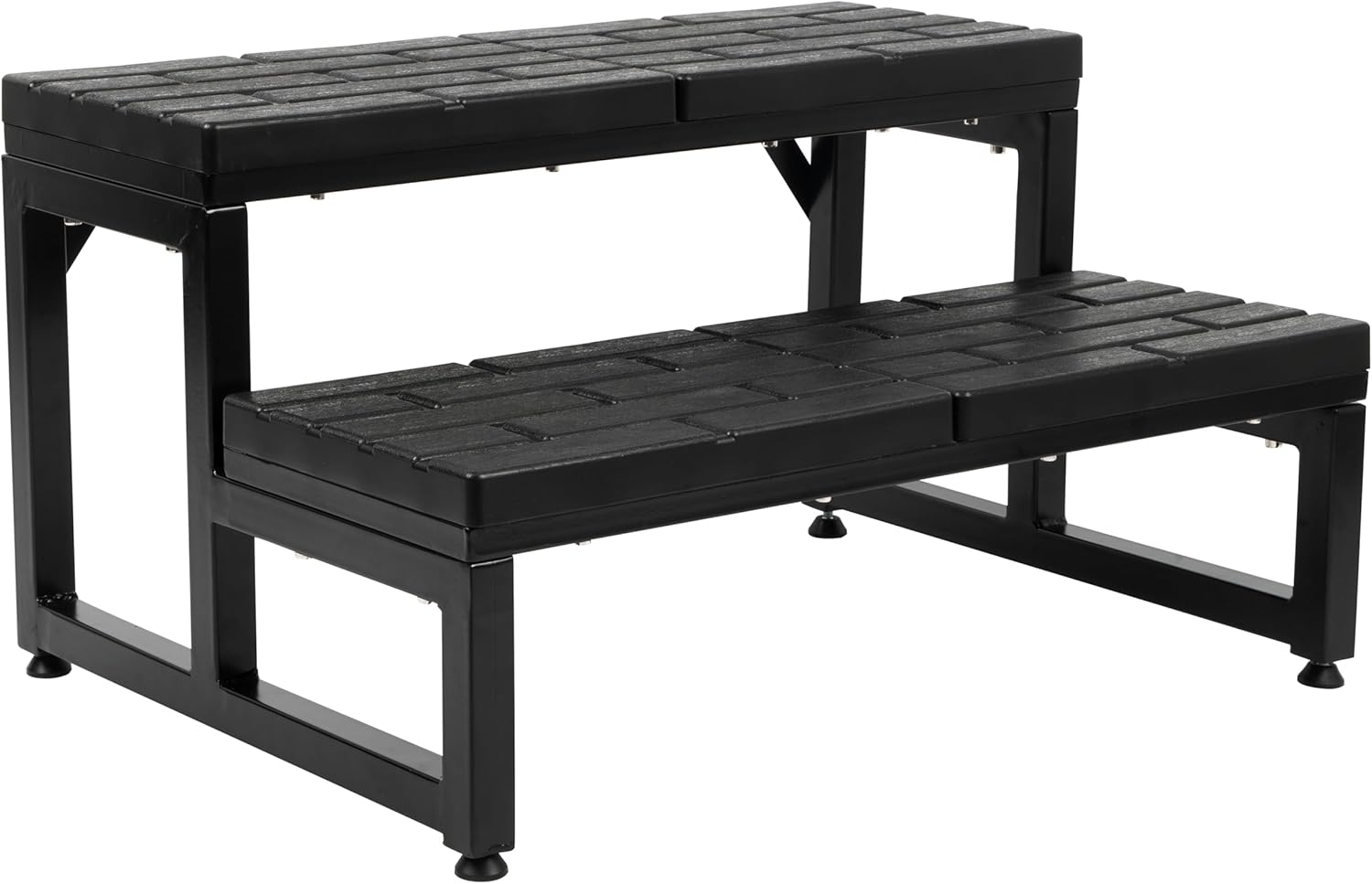 U-OONSE Hot Tub Steps Upgrade Spa Stairs, Indoor Or Outdoor Double Anti ...