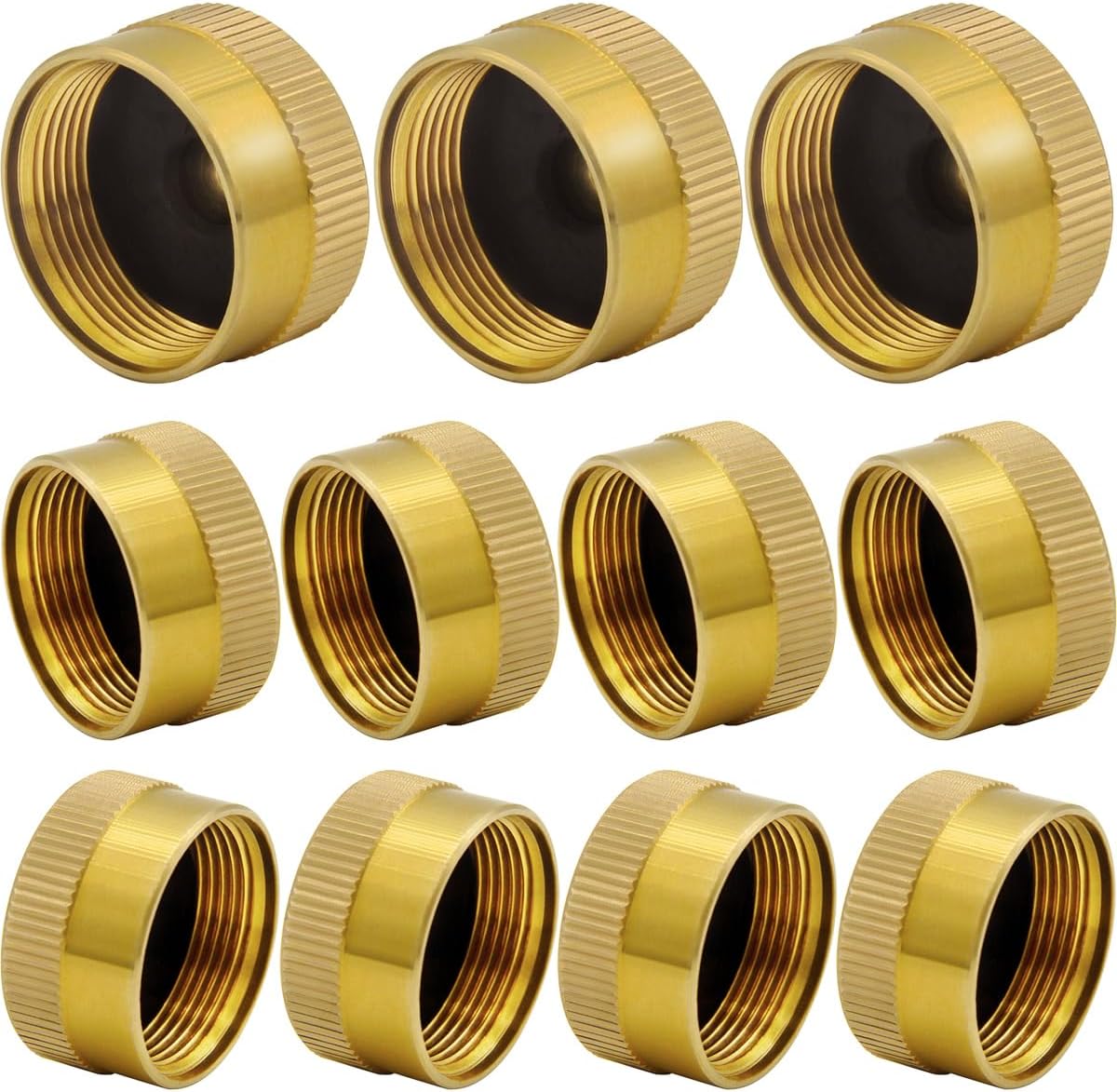 Amazon.com : beduan 11pcs Universal Solid Brass Refill 1 LB Propane ...