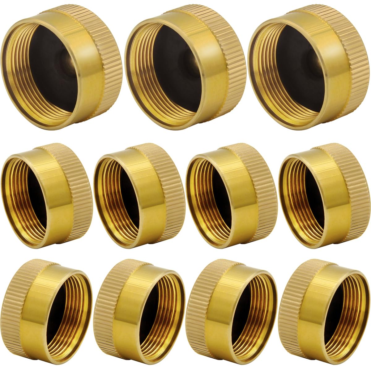 Amazon.com : beduan 11pcs Universal Solid Brass Refill 1 LB Propane ...