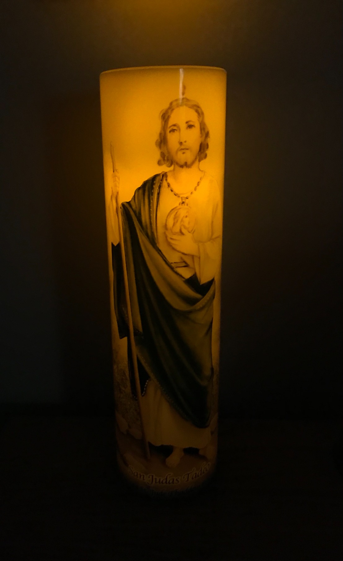 The Saints Collection SB-5260A Jesus Flameless LED Devotional Prayer ...