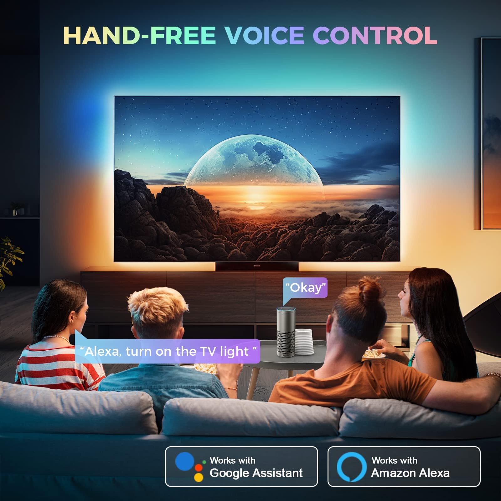 wholesale new collection MG Immersion Led Lights for TV 55inch to ...