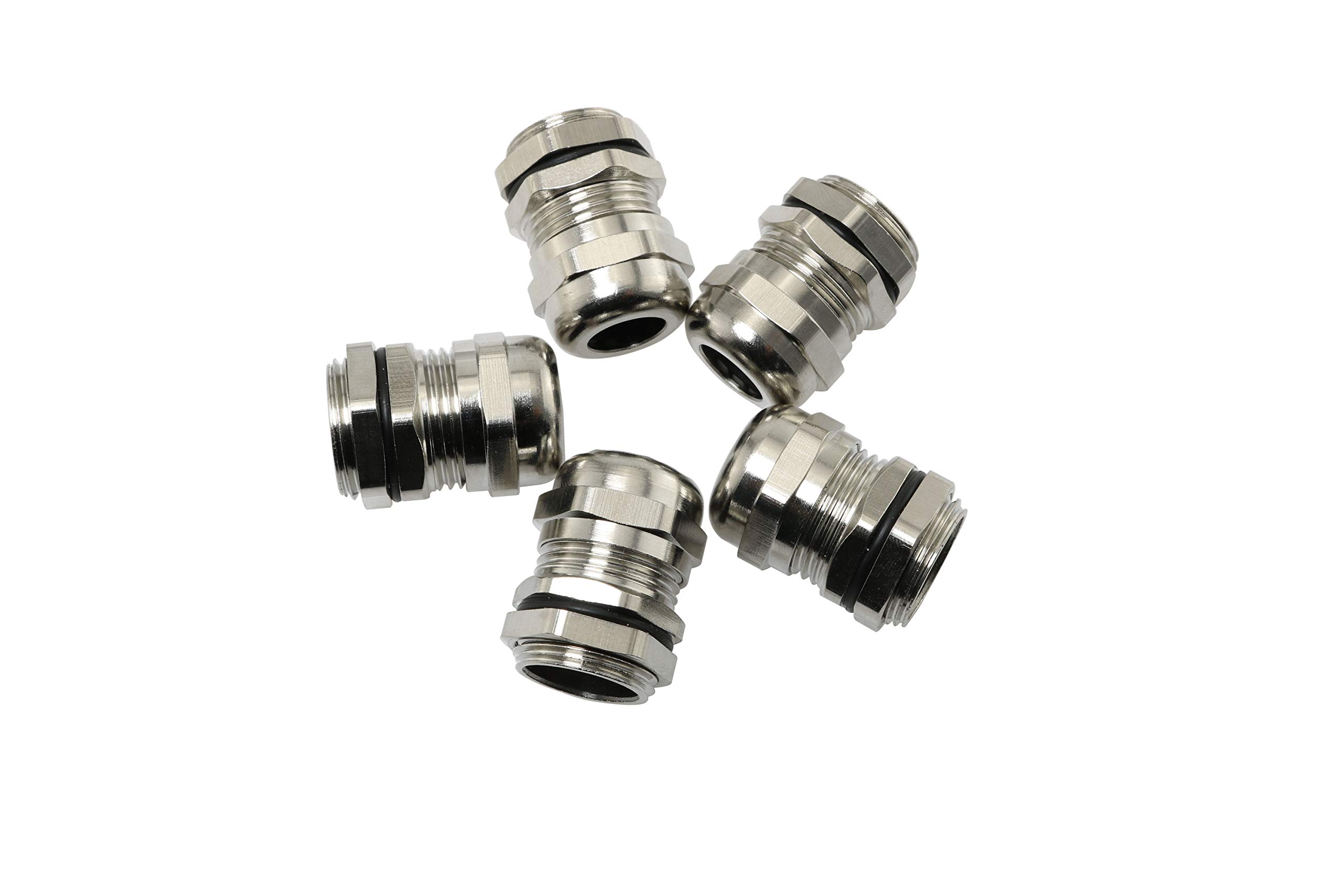 Buy Magic&shell 5PCS PG11 5-10MM Wire Range Metal Waterproof Connector ...