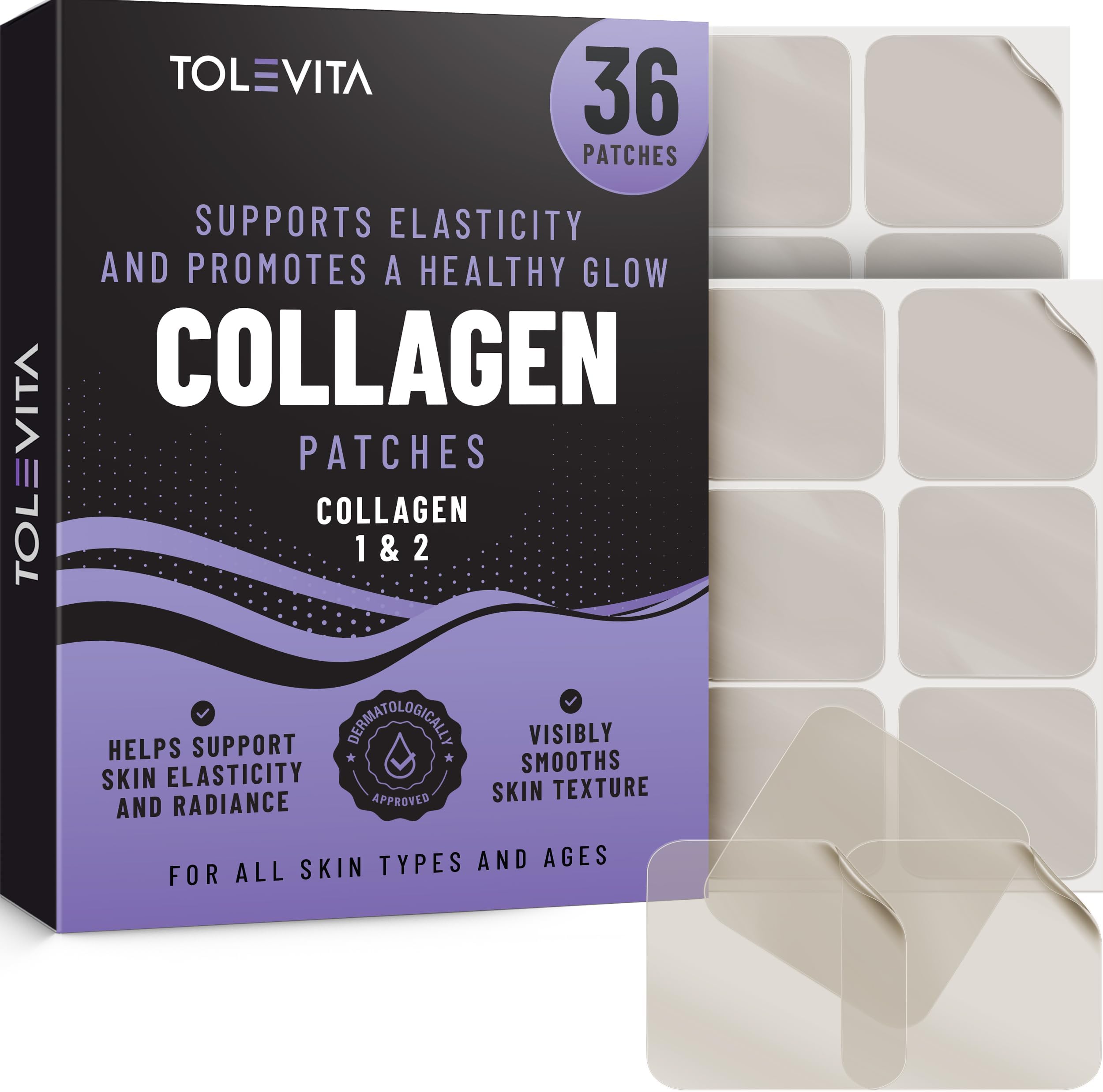 Amazon.com: PatchMD - Collagen Plus Topical Patch - 30 Days Supply : Health & Household