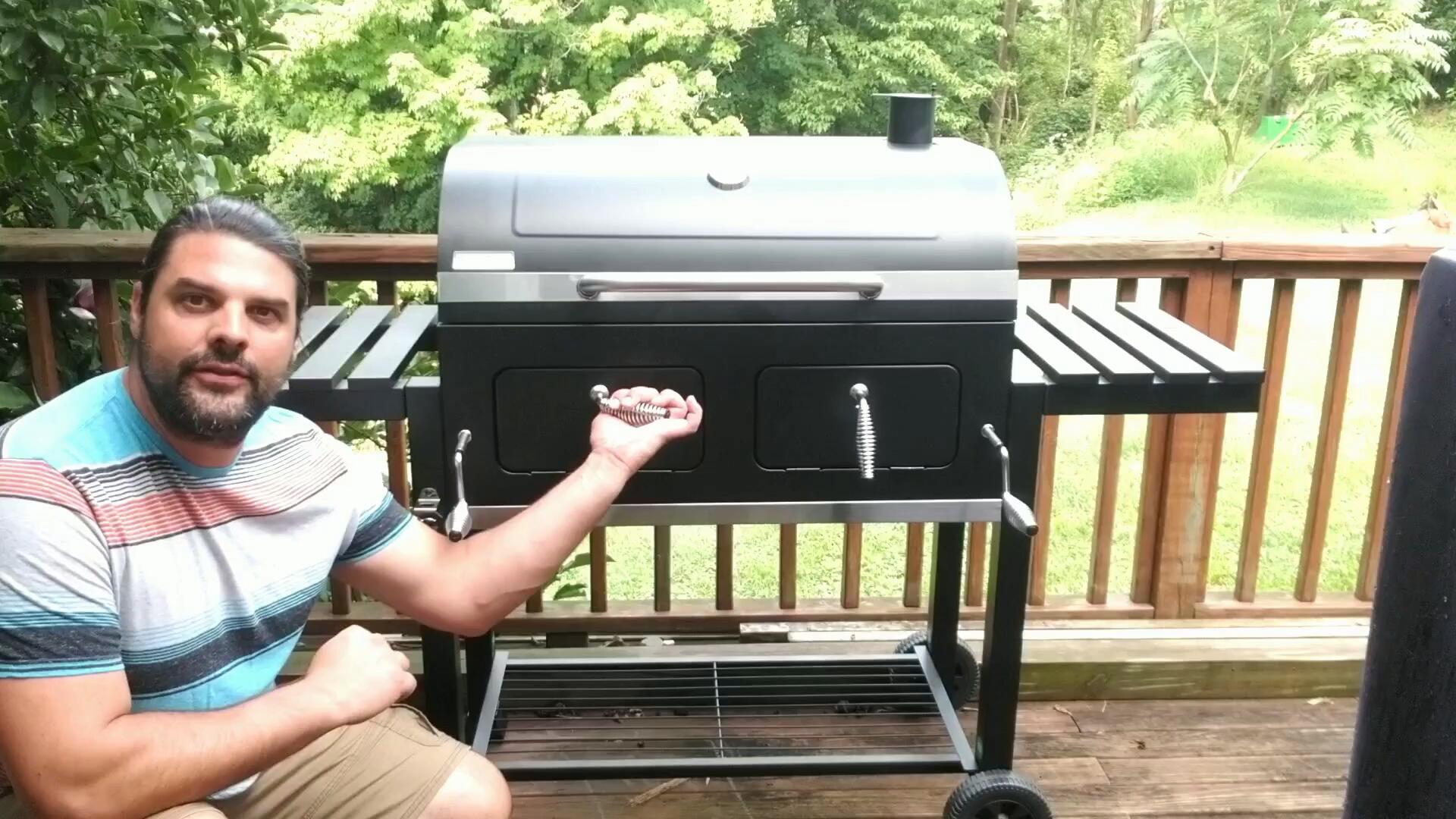 Watch An Extra Large Charcoal BBQ Grill for Men on Amazon Live