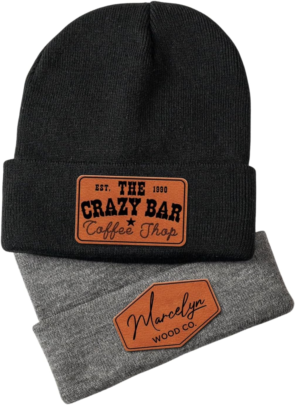 Lucy Engraving Personalized Company Logo Beanie, Beanie Hat with ...