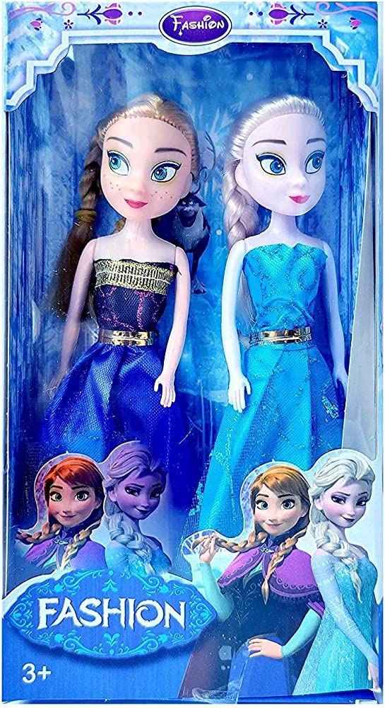 Prancing Unicorn Long Braided Hair Doll Sets for Kids (Doll Beach ...