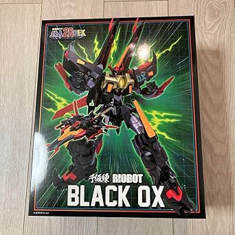 Amazon.co.jp: Super Robo Tetsujin 28 FX Black Ox Sentineren RIOBOT Action Figure : Toys & Games