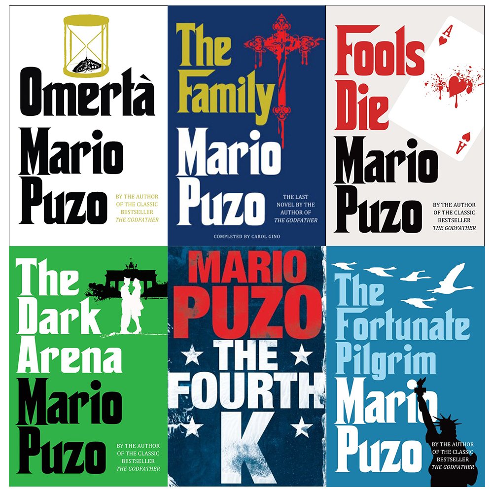 Mario puzo collection 6 books set: Amazon.co.uk: 9789123683673: Books